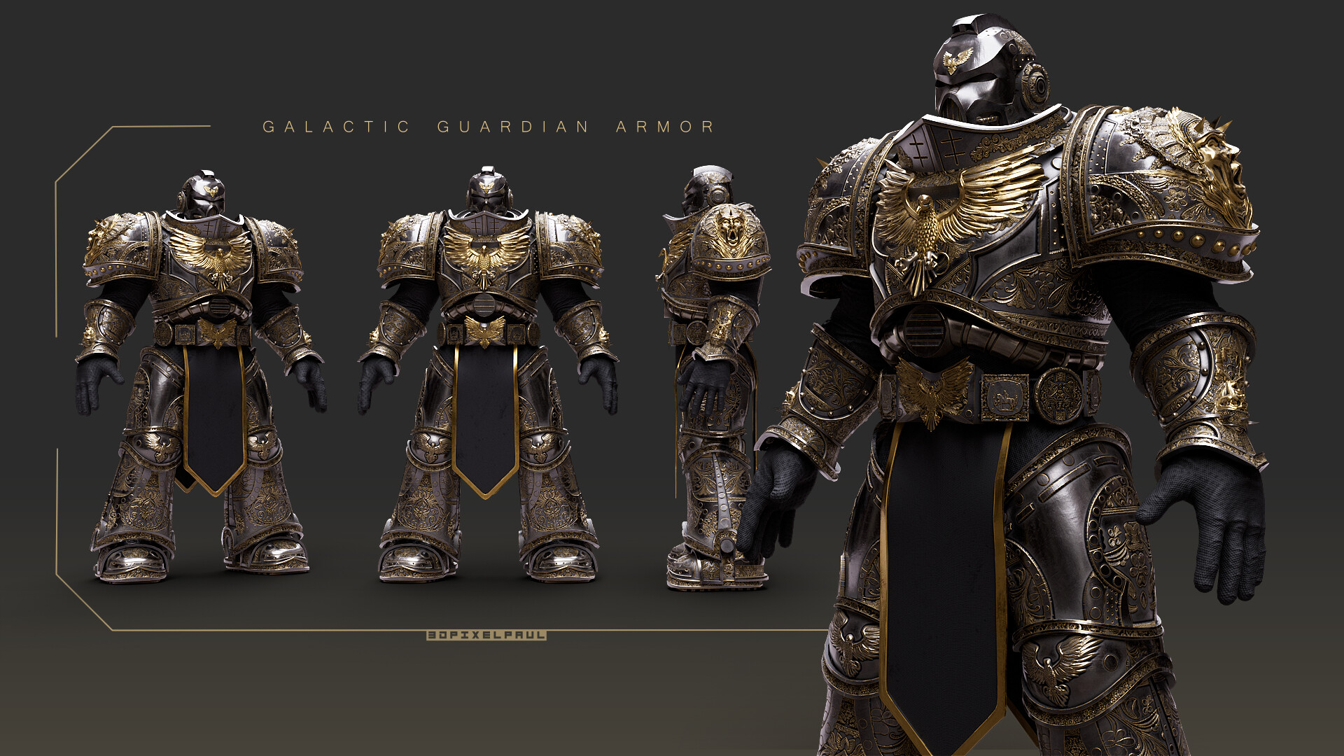 ArtStation - Galactic Guardian Armor