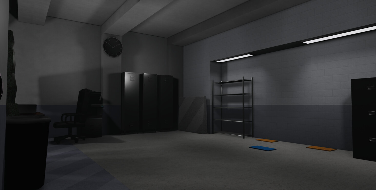 ArtStation - Site-45 Standard Humanoid Containment Cell