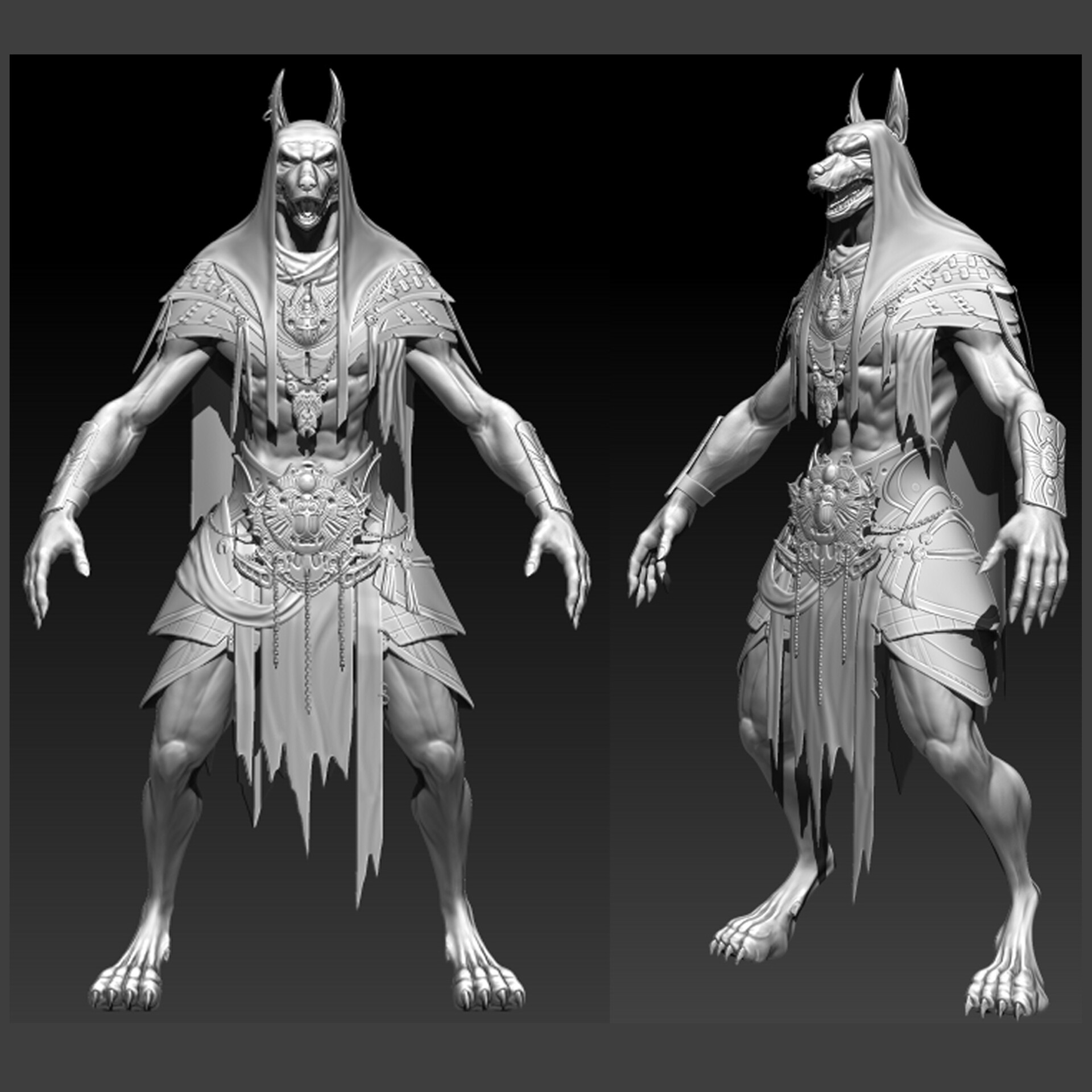 ArtStation - Anubis (Wip)
