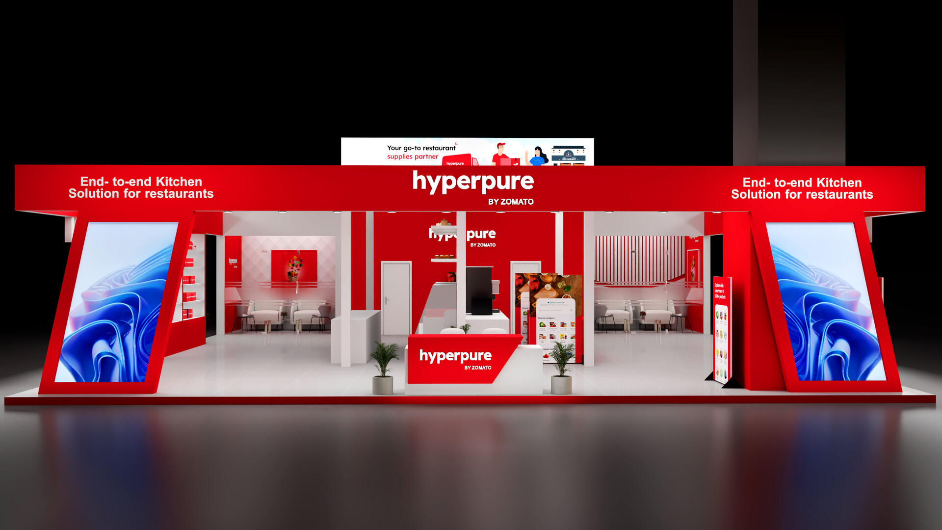 ArtStation - Hyperpure 3D Stall