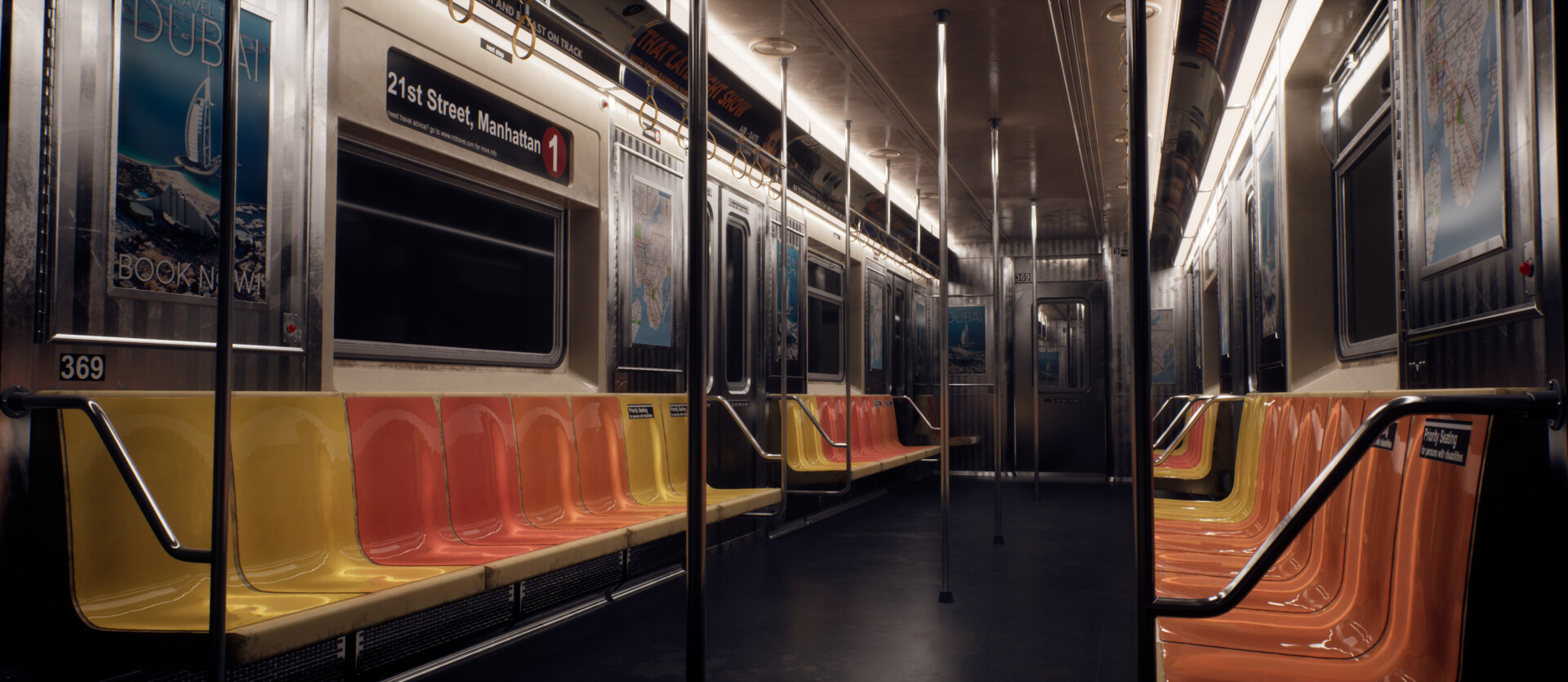 ArtStation - Realtime Metro scene in UE5