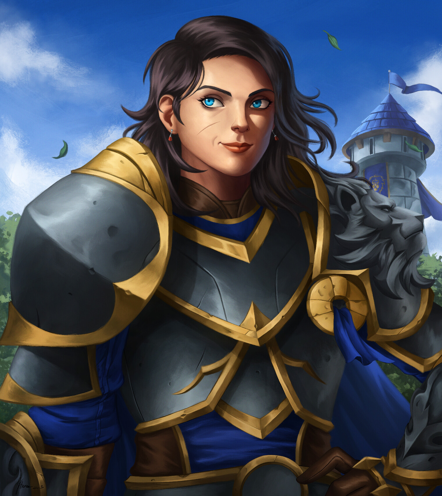 fantasy human warrior