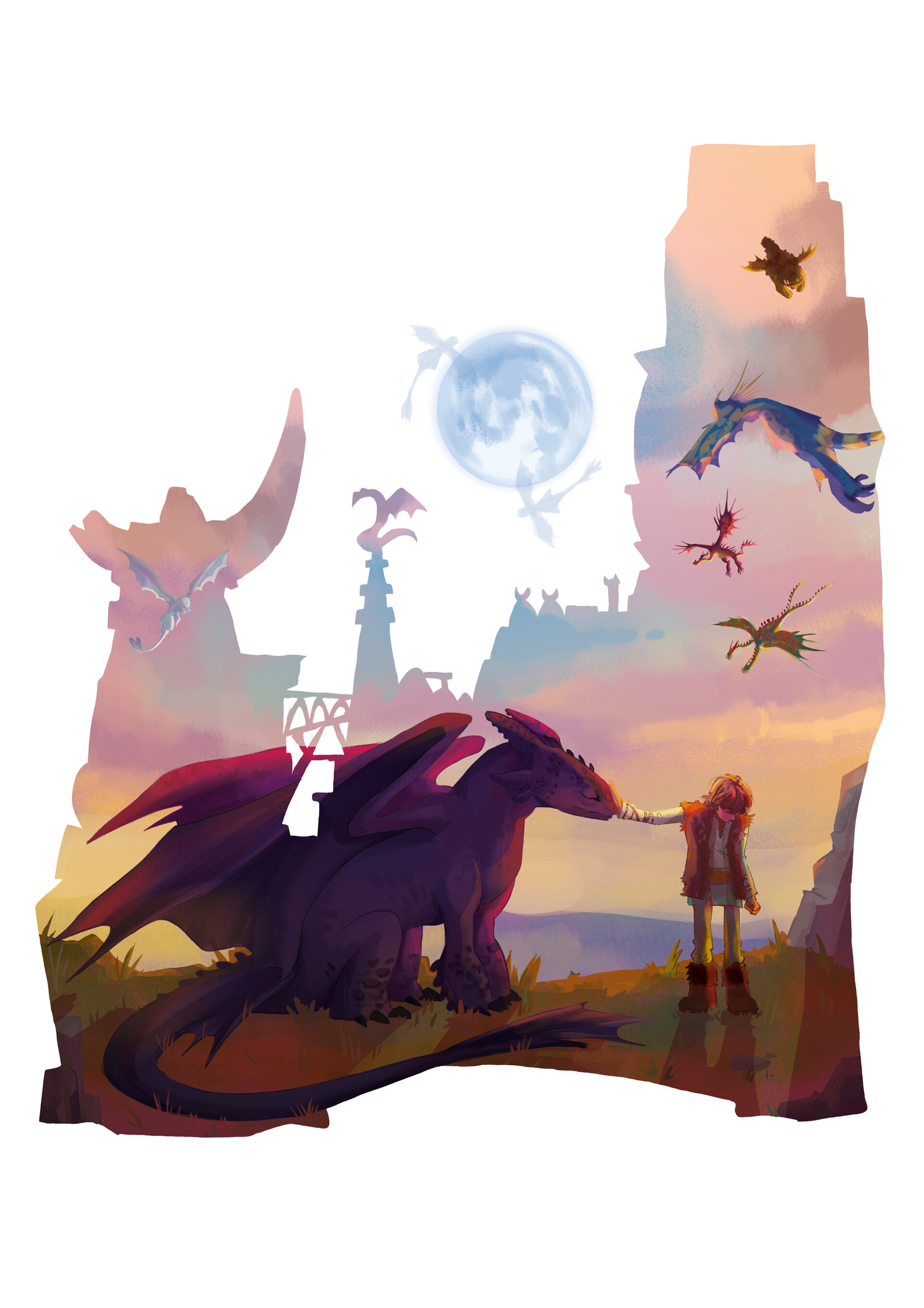 ArtStation - HTTYD fanart - poster