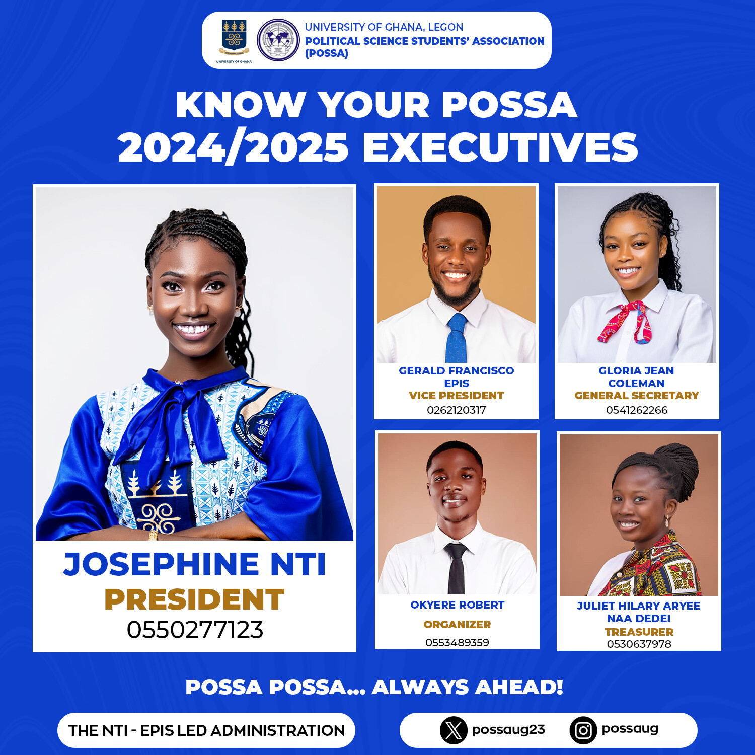 Samuel Arthur - Political Science Department's 2024/2025 Academic Year Design