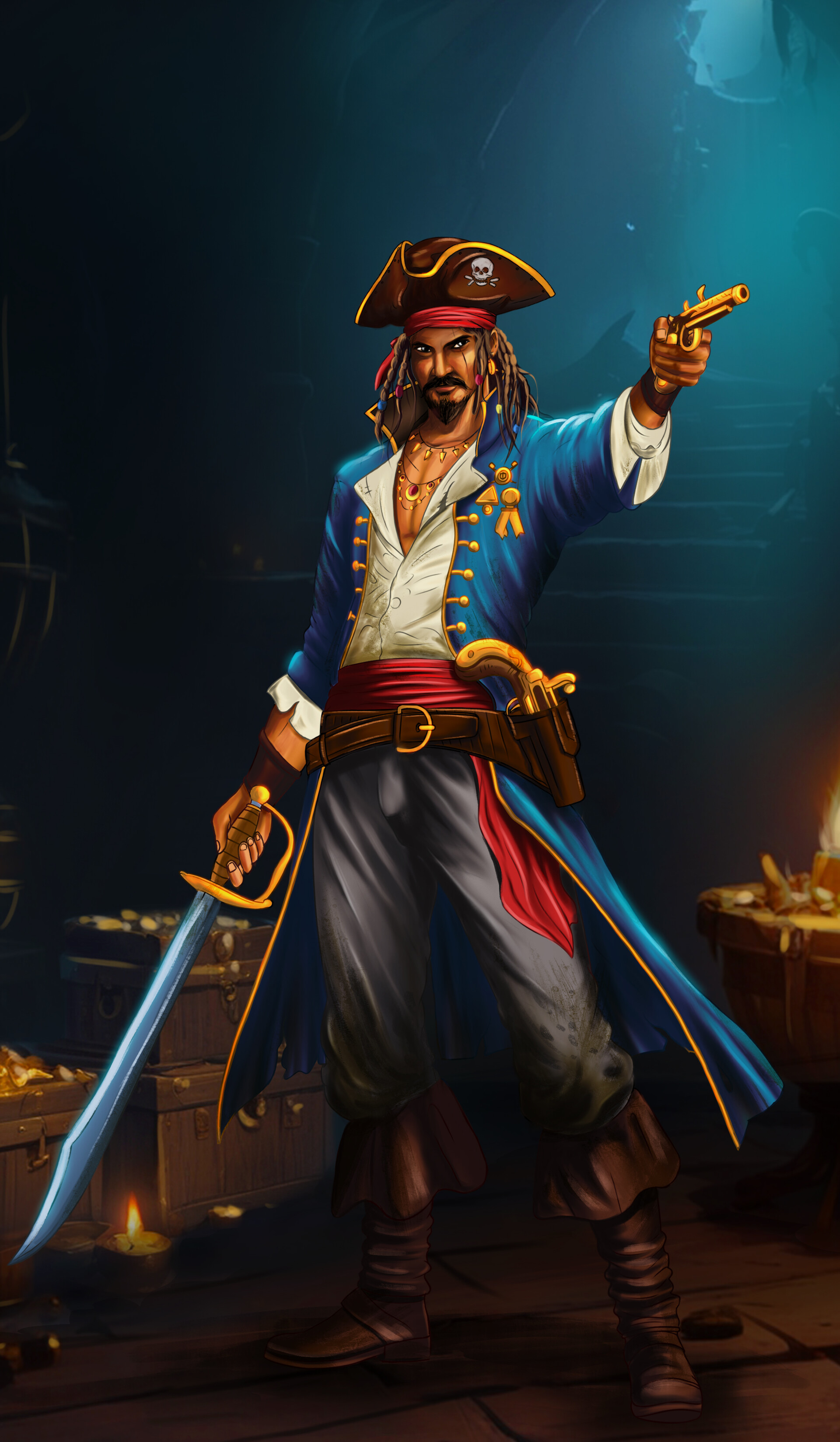 ArtStation - pirate character