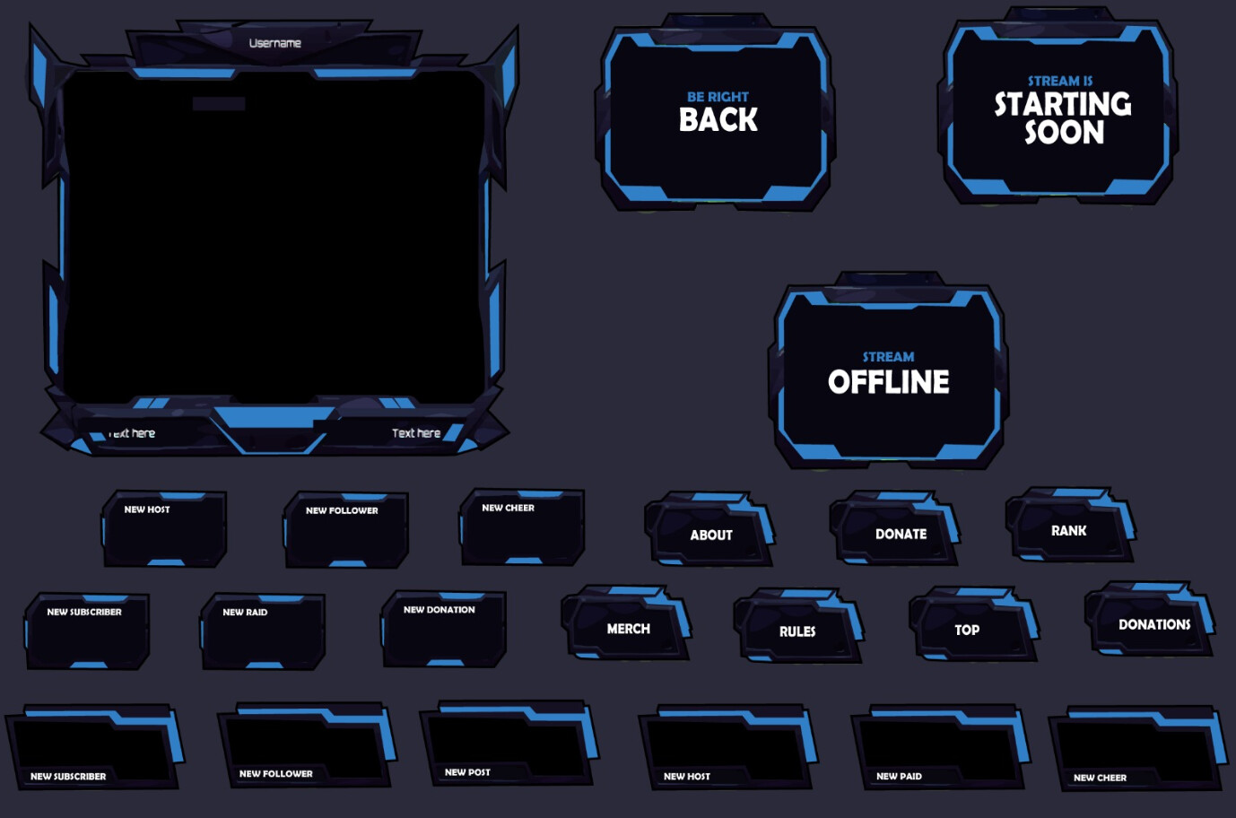 ArtStation - Obsidian Flux Overlay