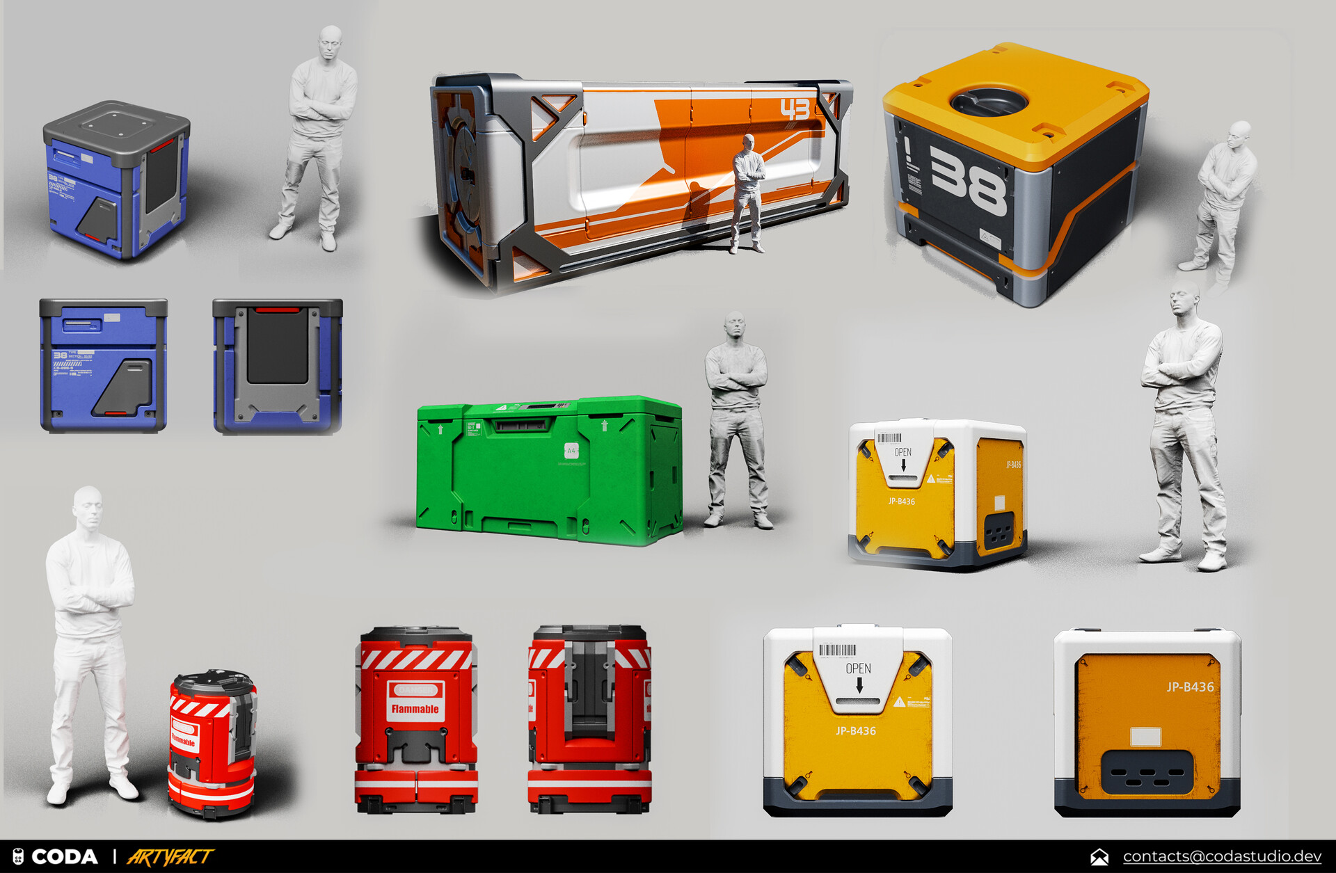 CODA - Various props concepts