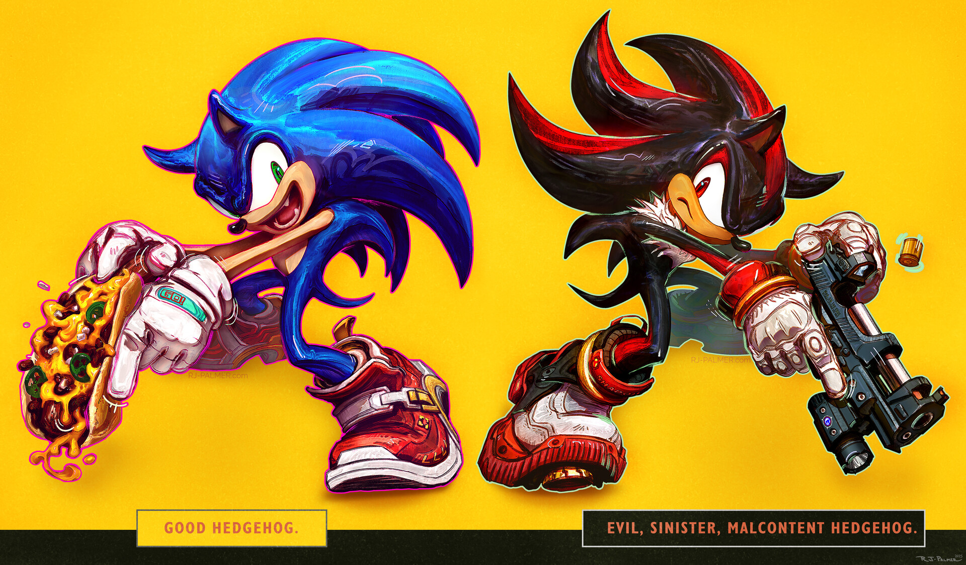 ArtStation - Sonic x Shadow - Fully Loaded