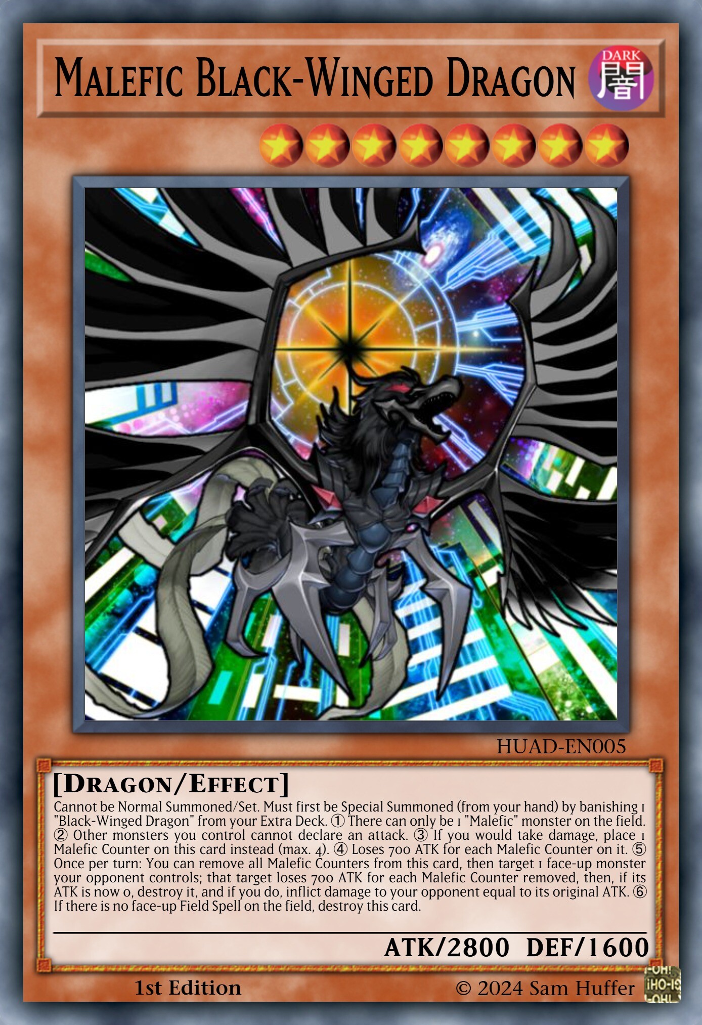 black winged dragon