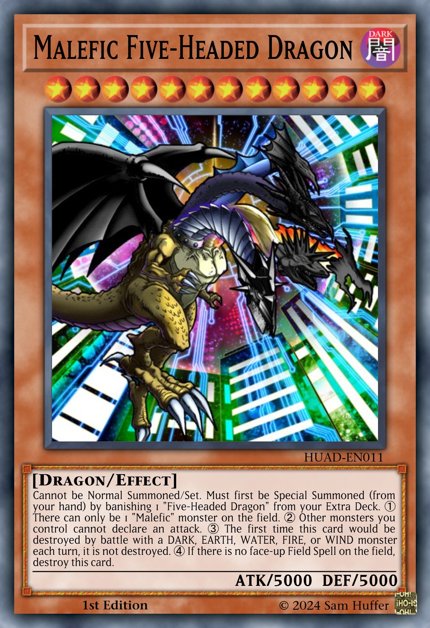 five headed dragon deck
