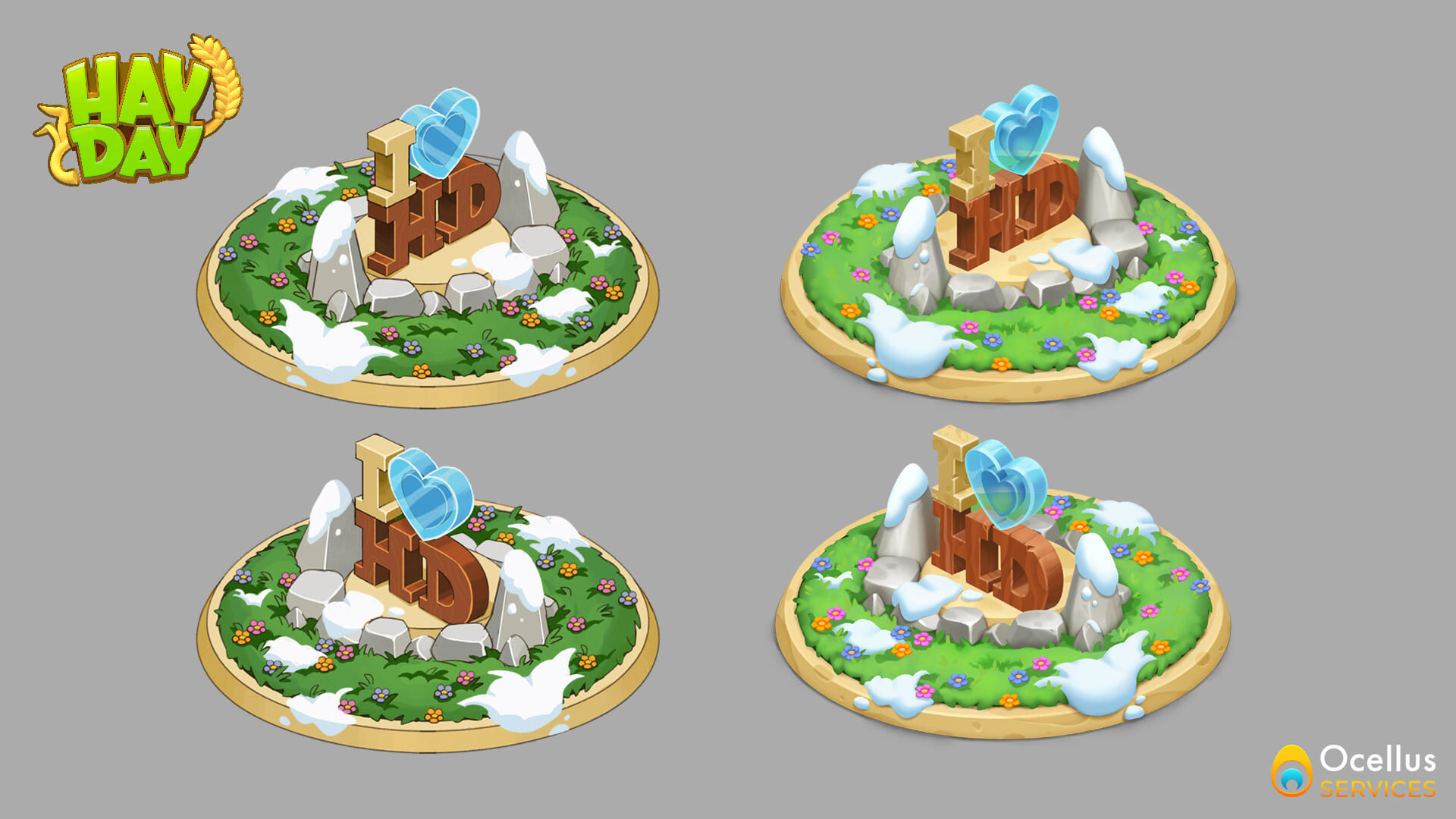 Ocellus - SERVICES - Hay Day - Winter Update 2024