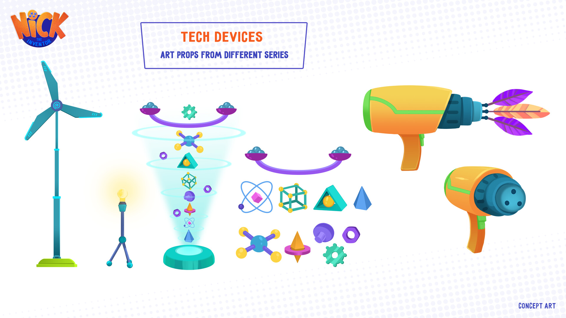 Olga Fedorova - Tech Devices - Props