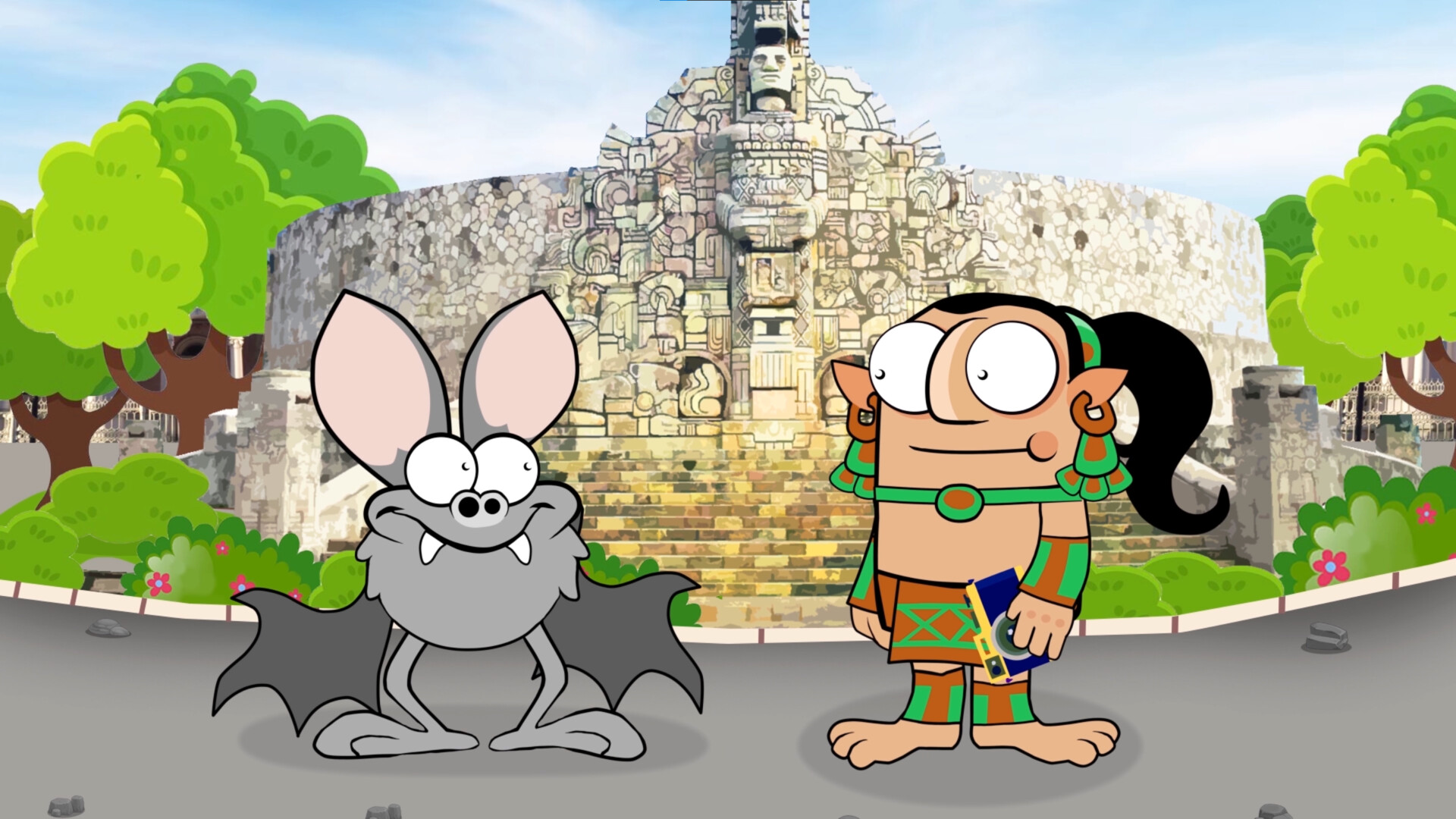 ArtStation - 2D Video animation - "La Gruta del Alux"