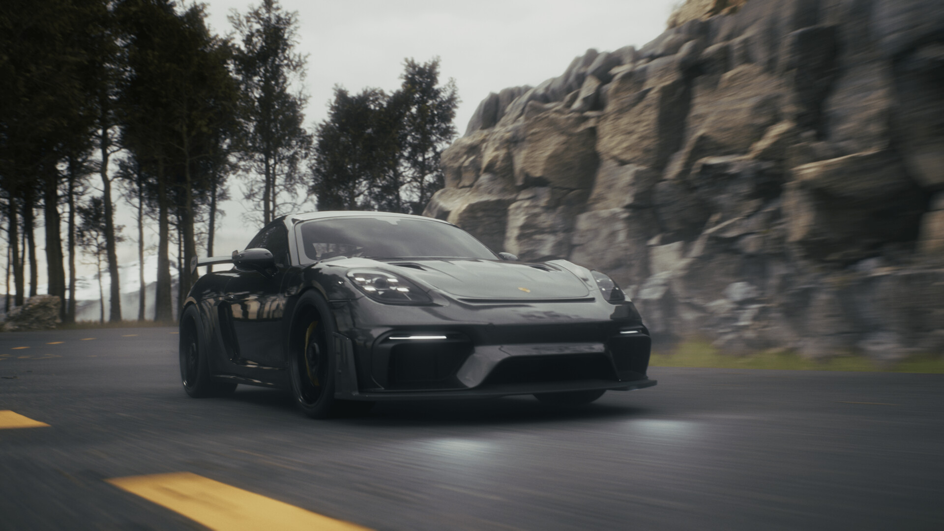 ArtStation - Porsche GT4 RS – Real-Time Cinematic in Unreal Engine 5