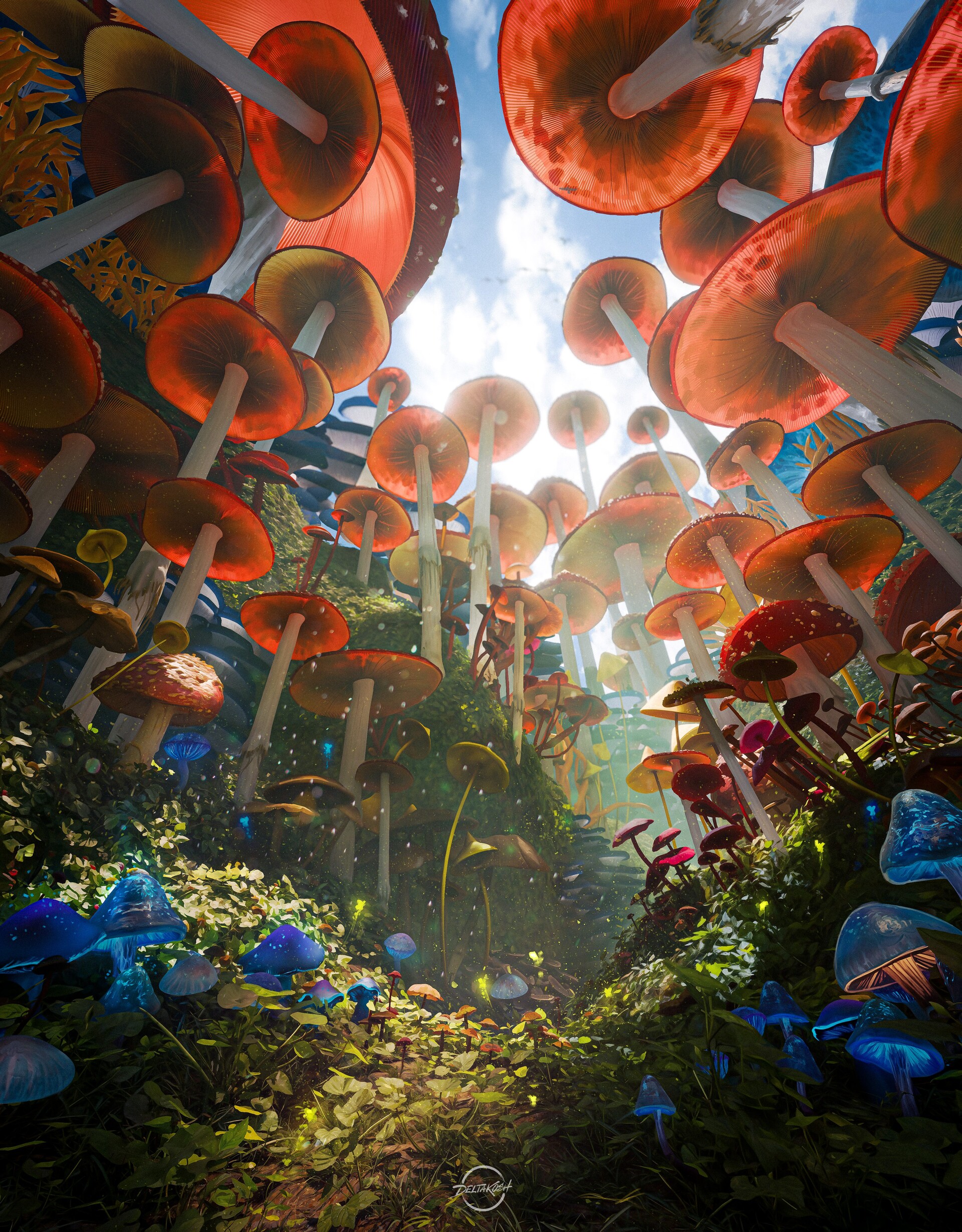 ArtStation - The Mushroom Valley