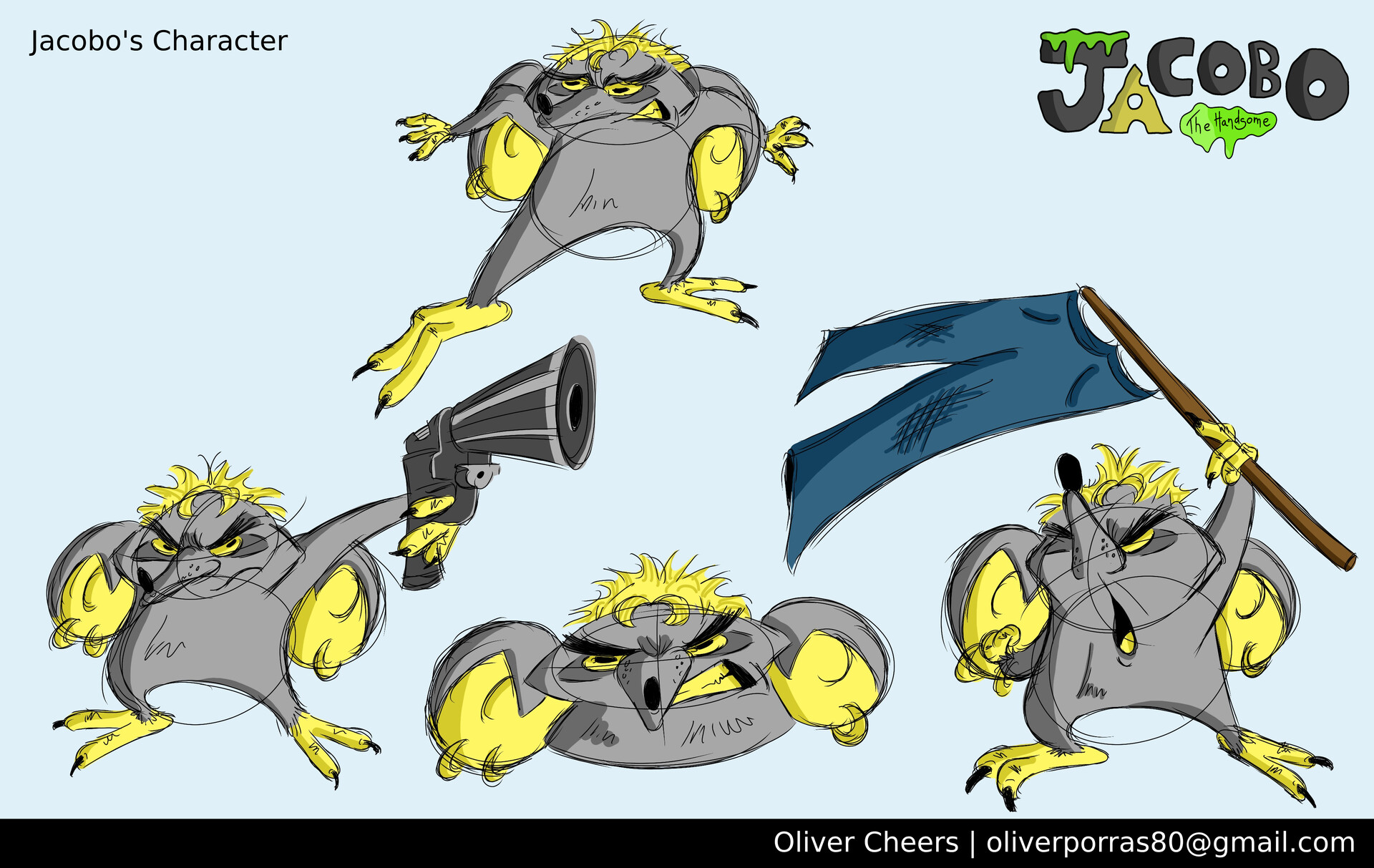 ArtStation - Jacobo the handsome Character