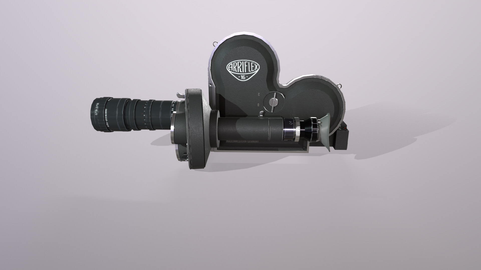 ArtStation - Arriflex – Realistic 3D Camera Model