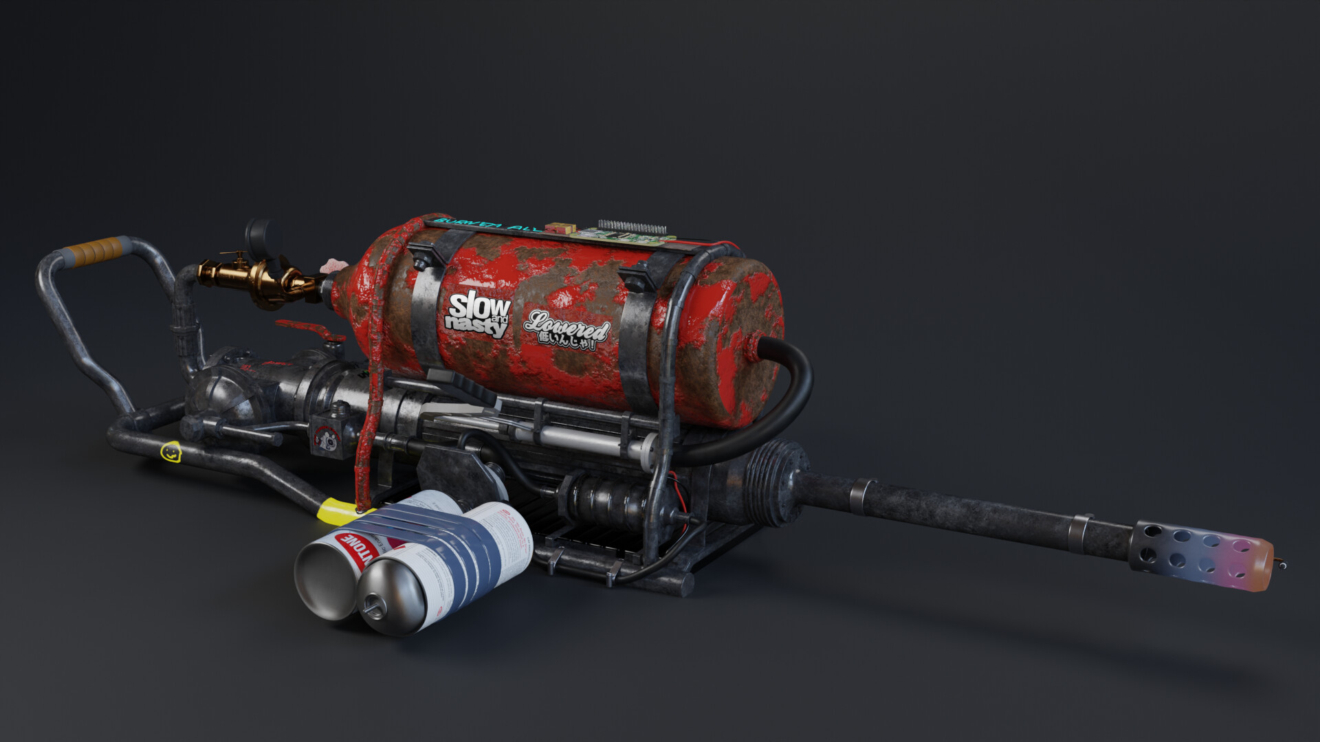 ArtStation - Flamethrower