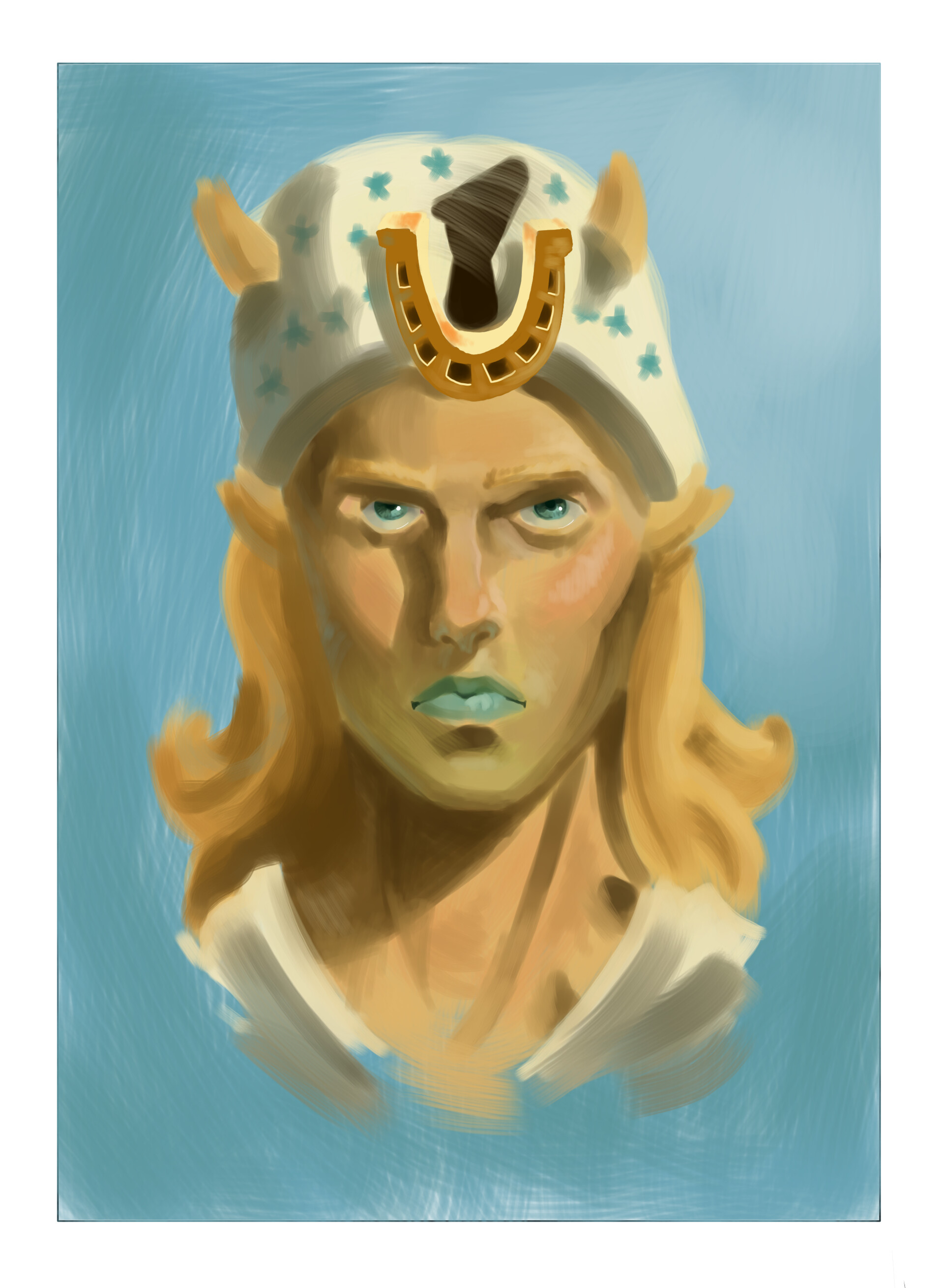 ArtStation - Johnny Joestar Painting