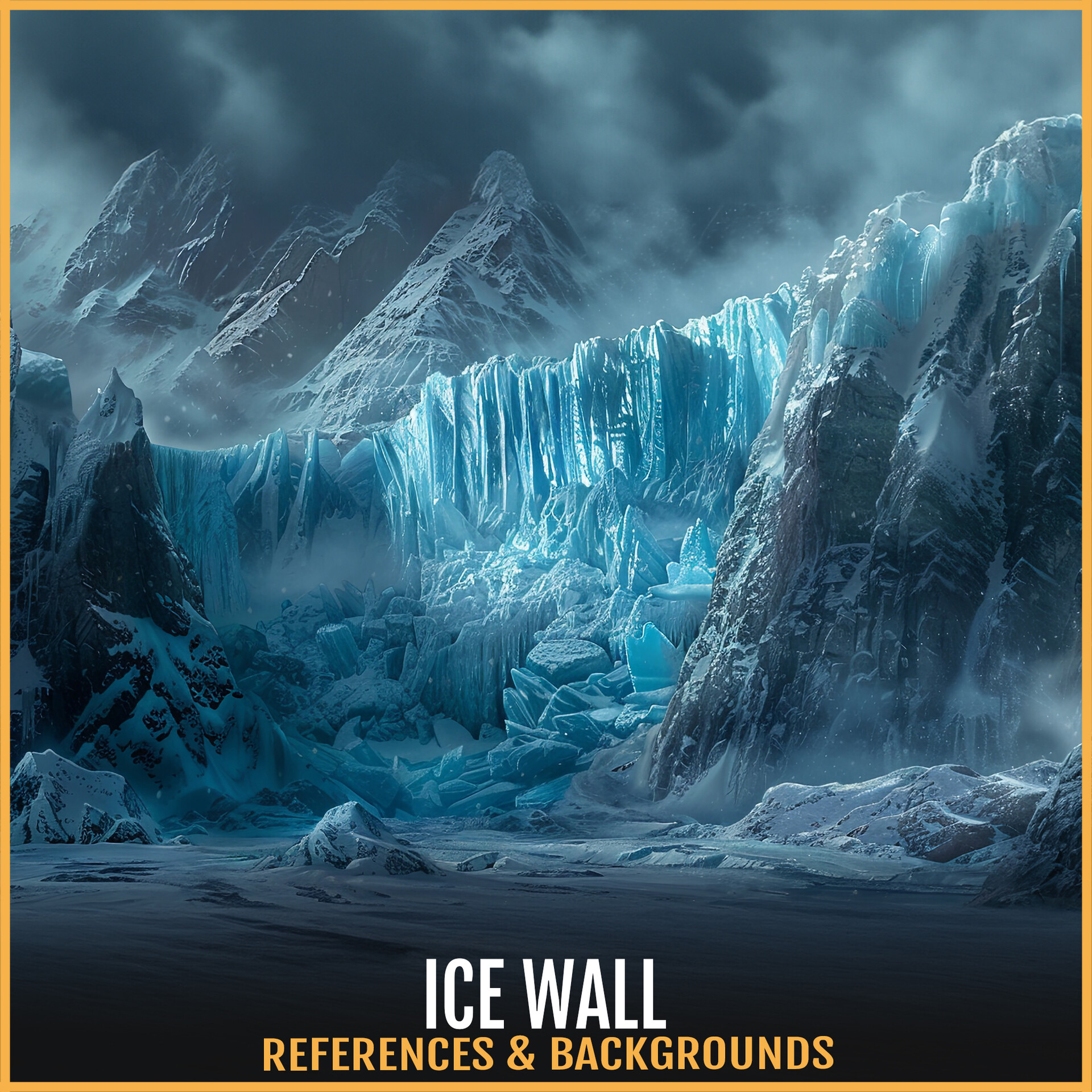 ArtStation - 505 Ice wall