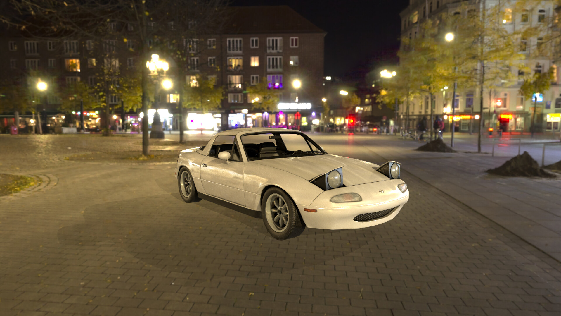ArtStation - Mazda miata x5 1990
