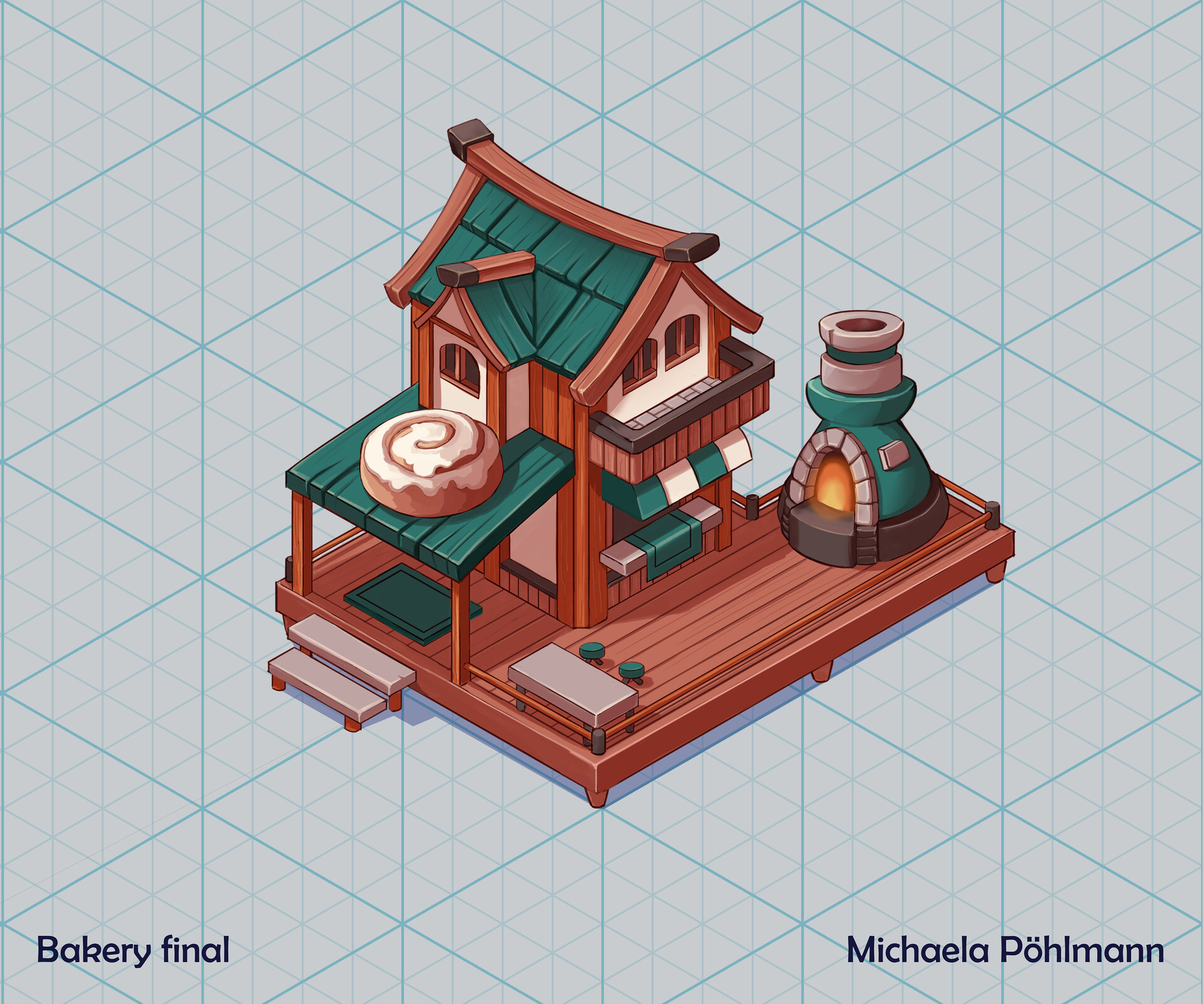 ArtStation - Isometric buildings