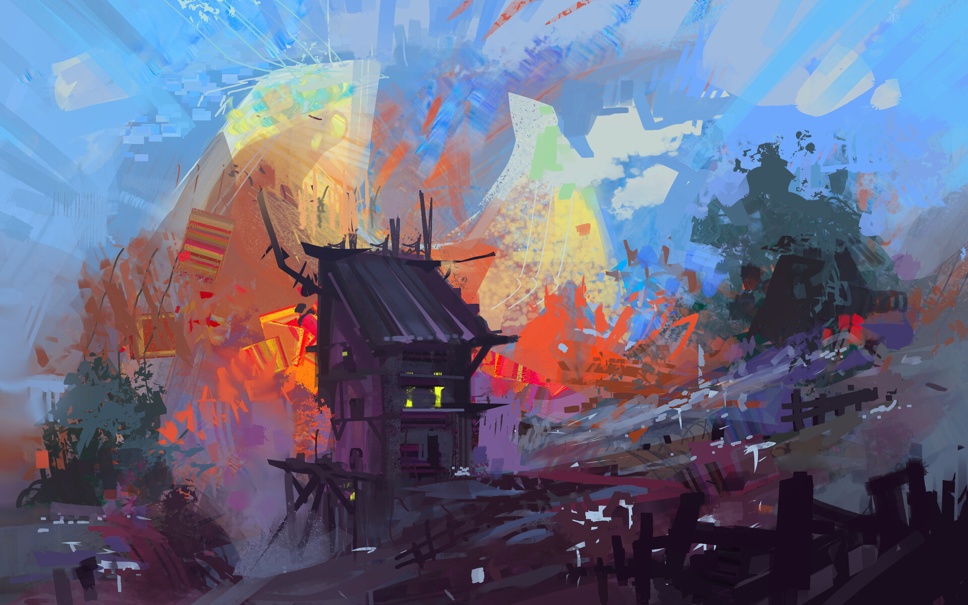 ArtStation - Wild brushwork
