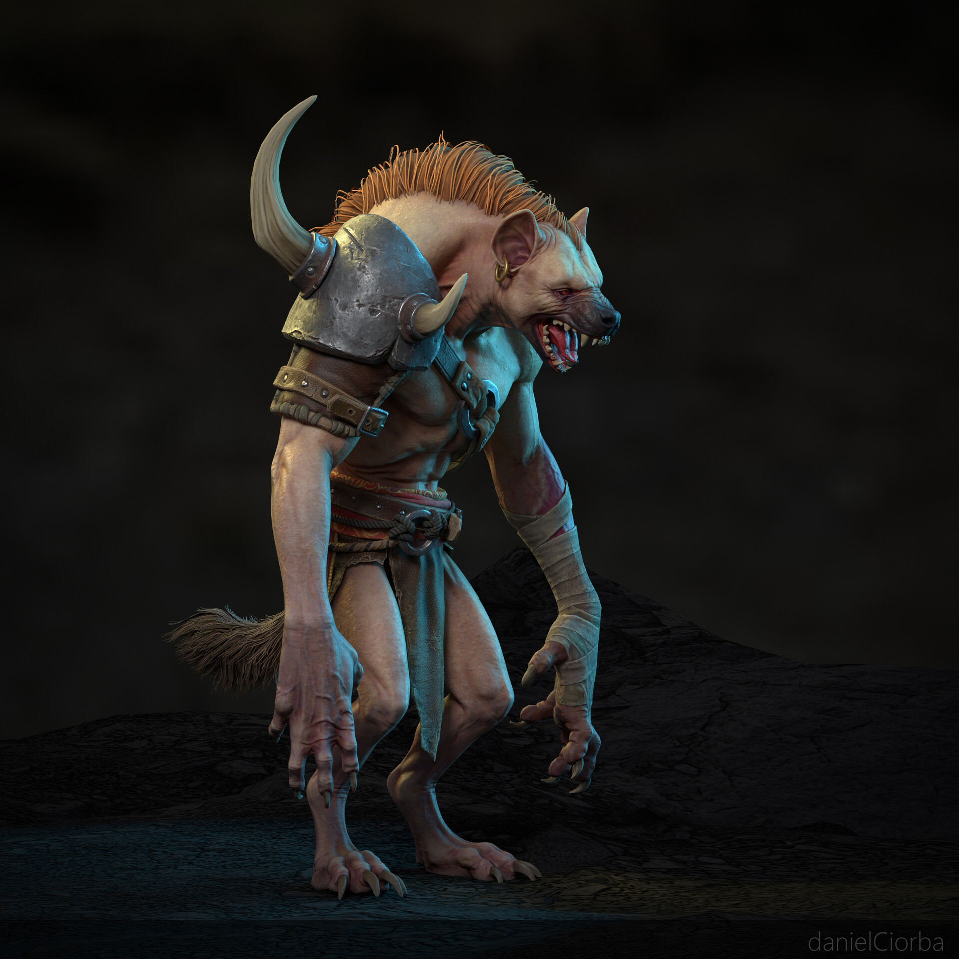 ArtStation - Hyena - Game Ready