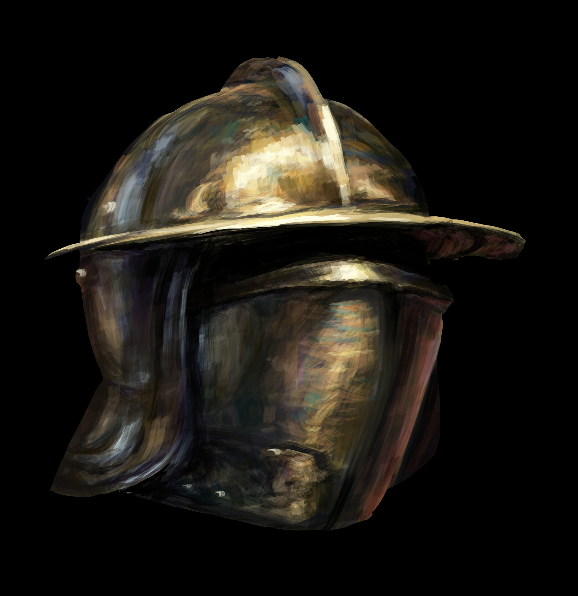 ArtStation - Helmet Study 3