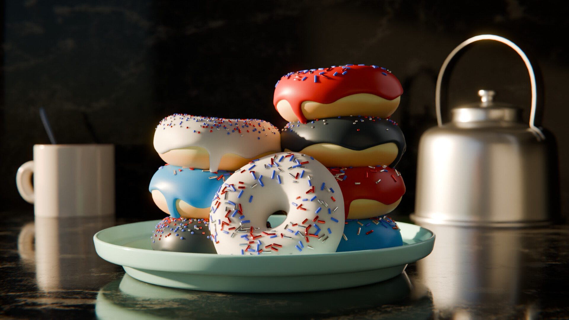ArtStation - Donut Worry, Be Happy