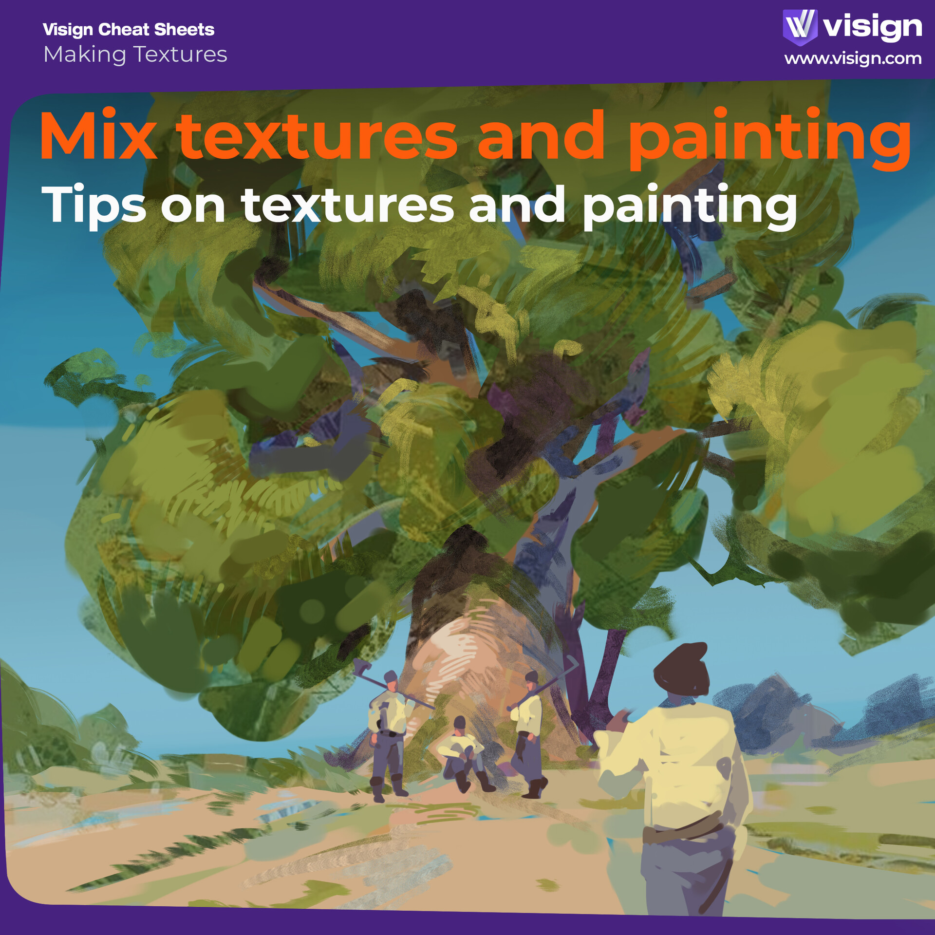 ArtStation - Visign Cheat Sheet: Making Textures