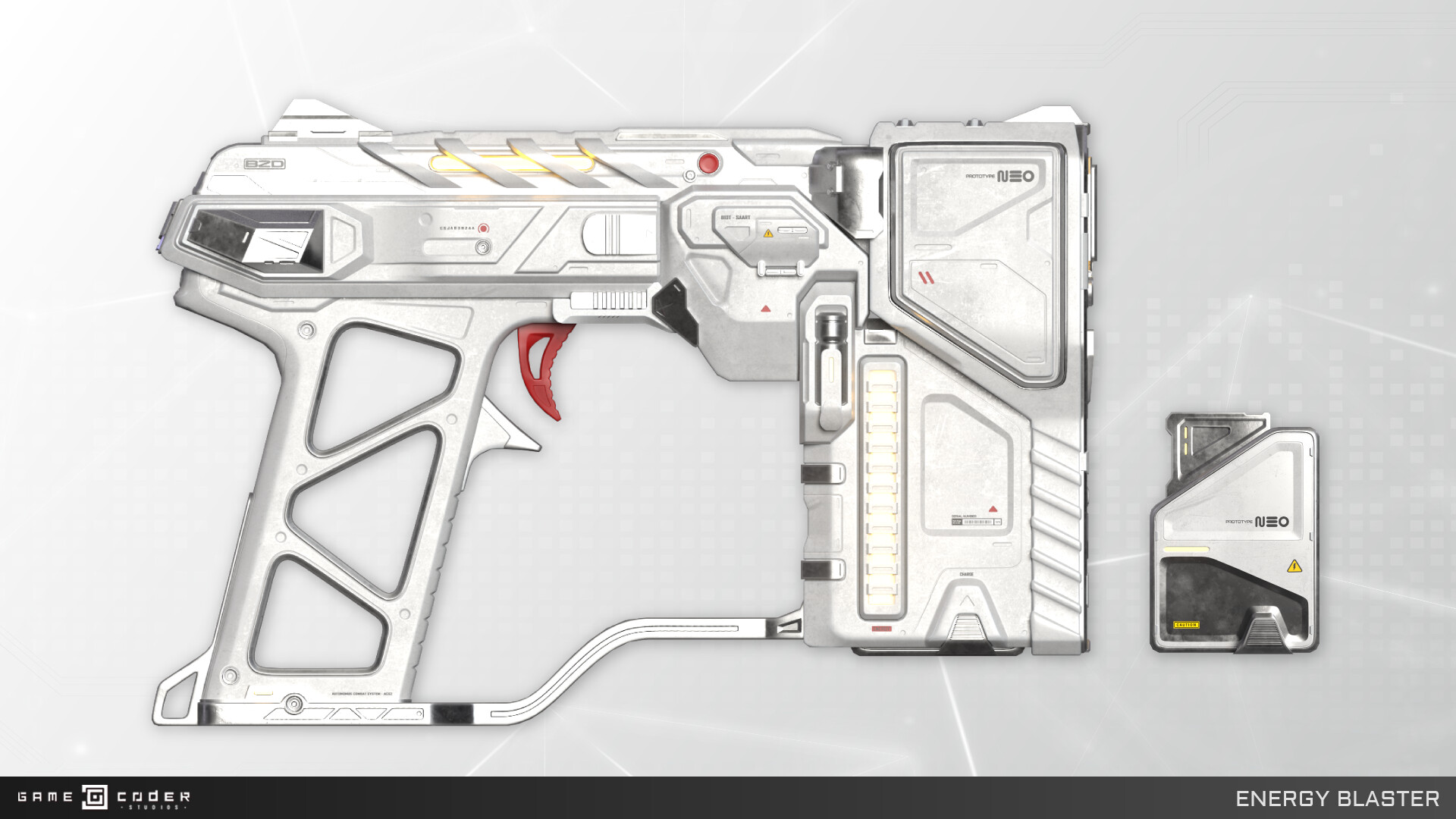 Art Portfolio - GameCoder Studios - Energy Blaster