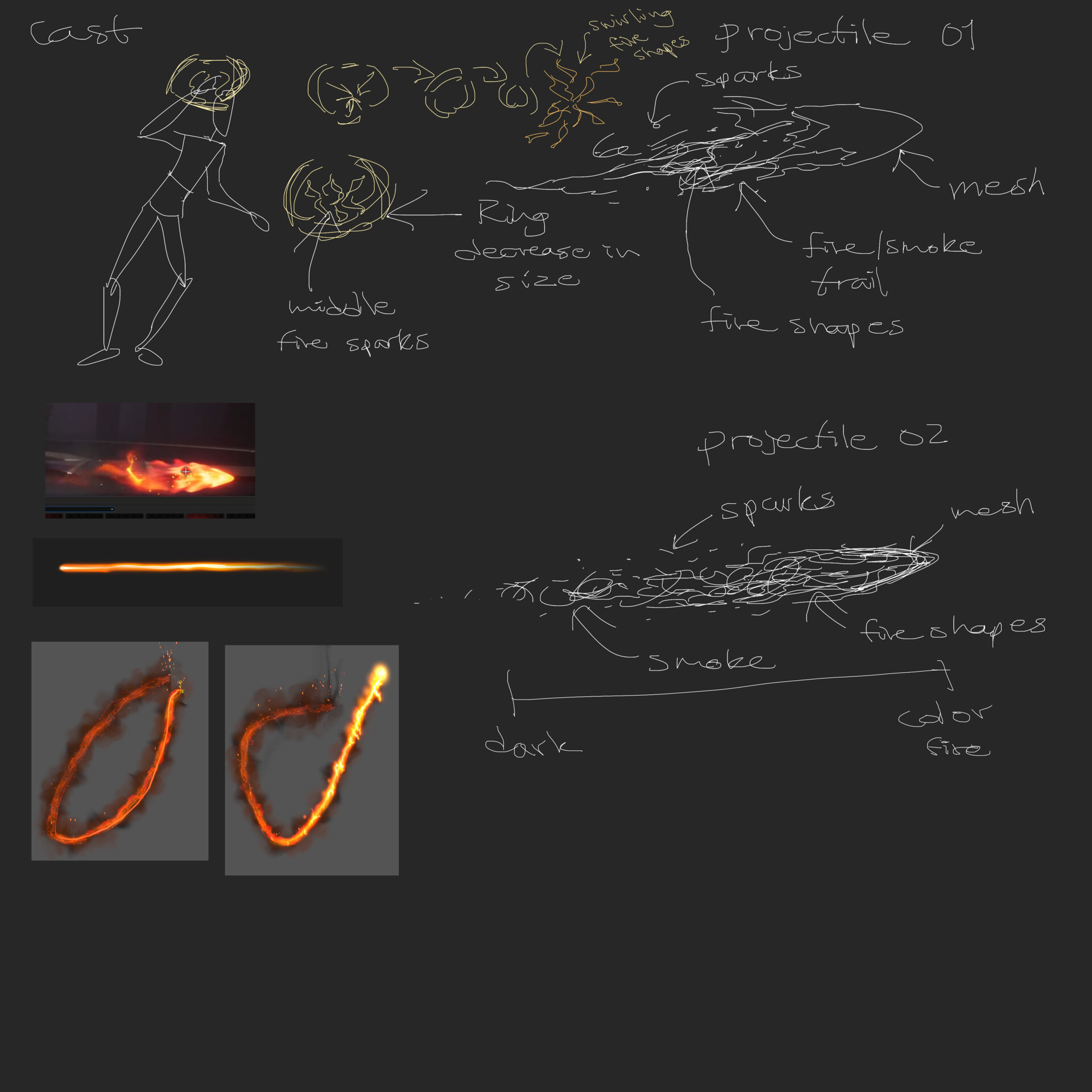 Fanny Gustafsson - Fire Blast VFX