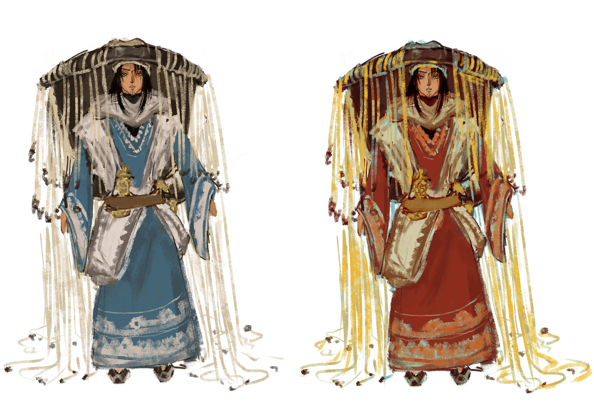 ArtStation - Saudi Female Rogue - Character Concept