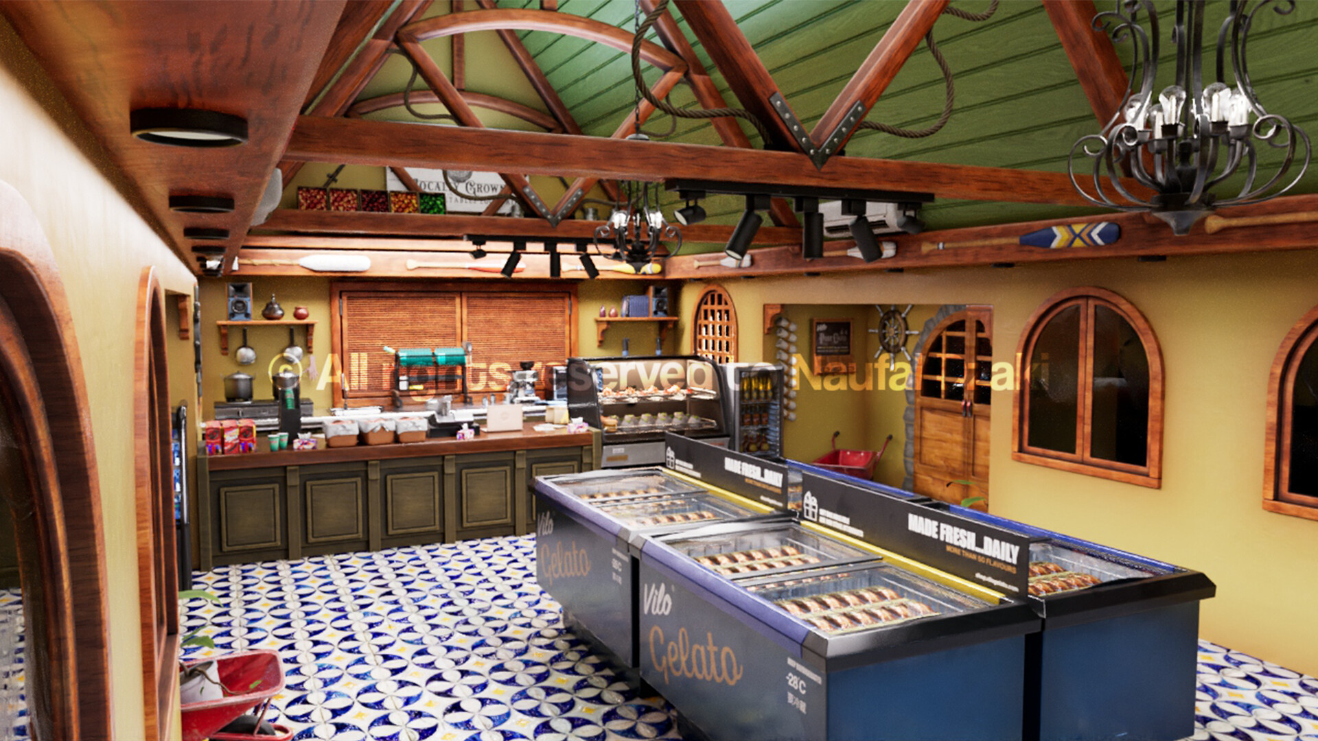 ArtStation - Vilo Lakeside Citra 8 (Interior)