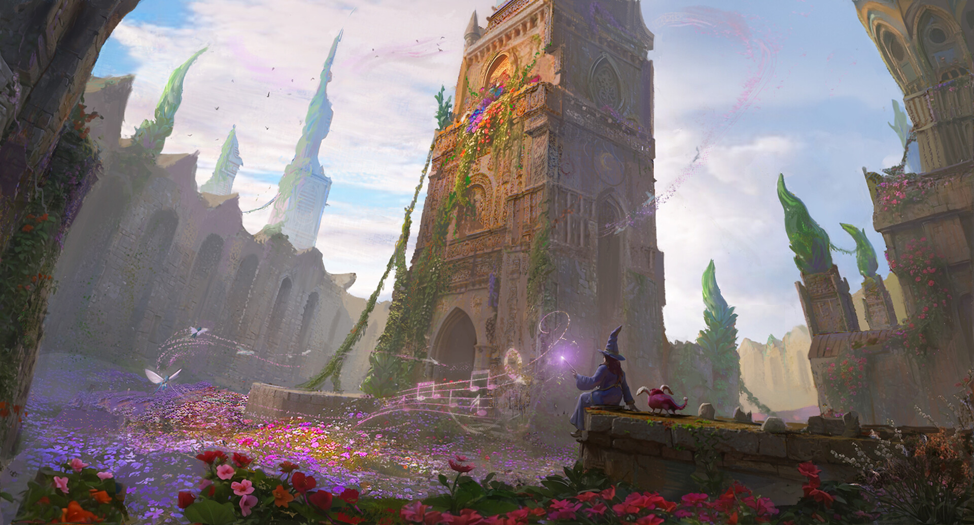 ArtStation - The Magical Tower