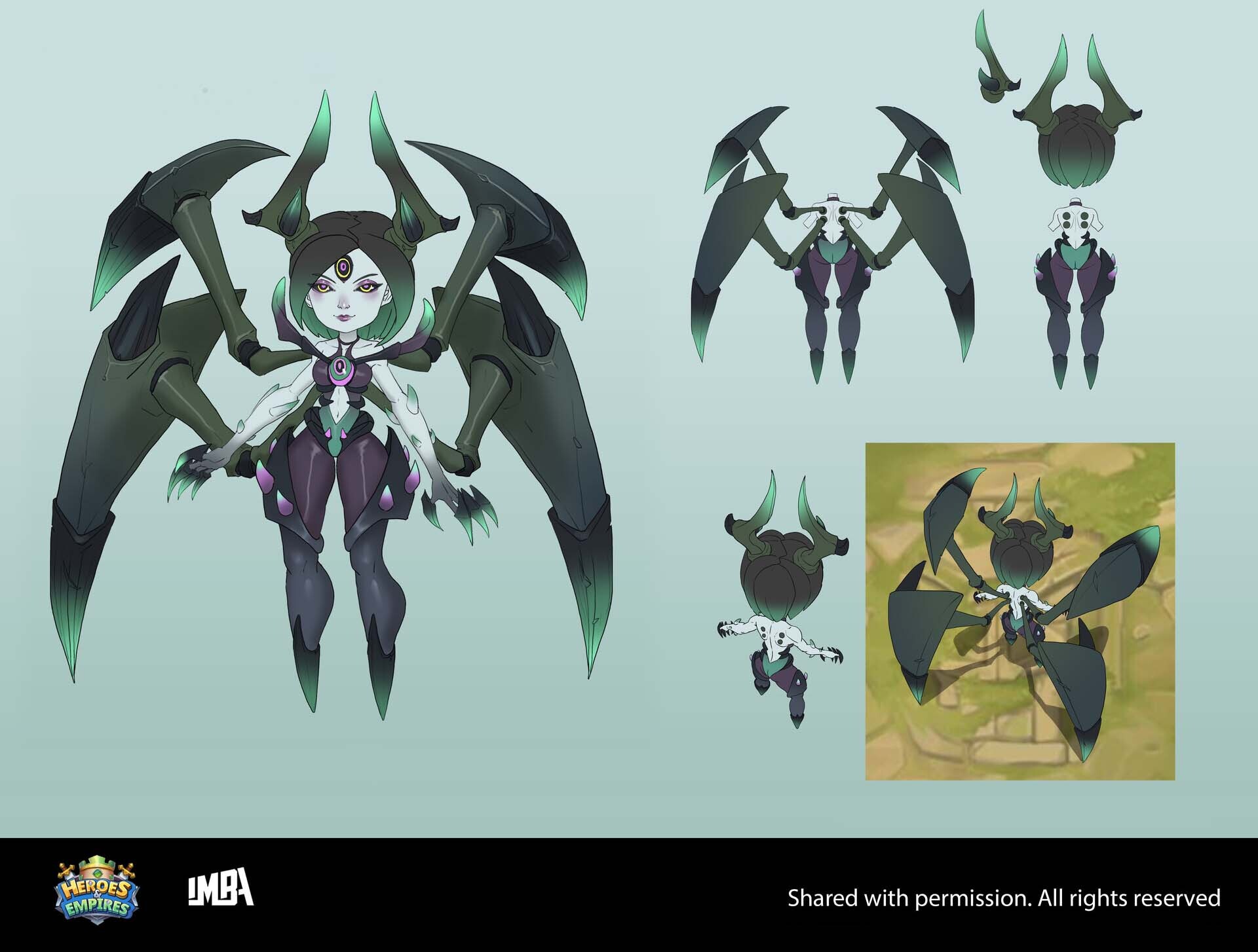 ArtStation - ELISA - Character Rework Concept