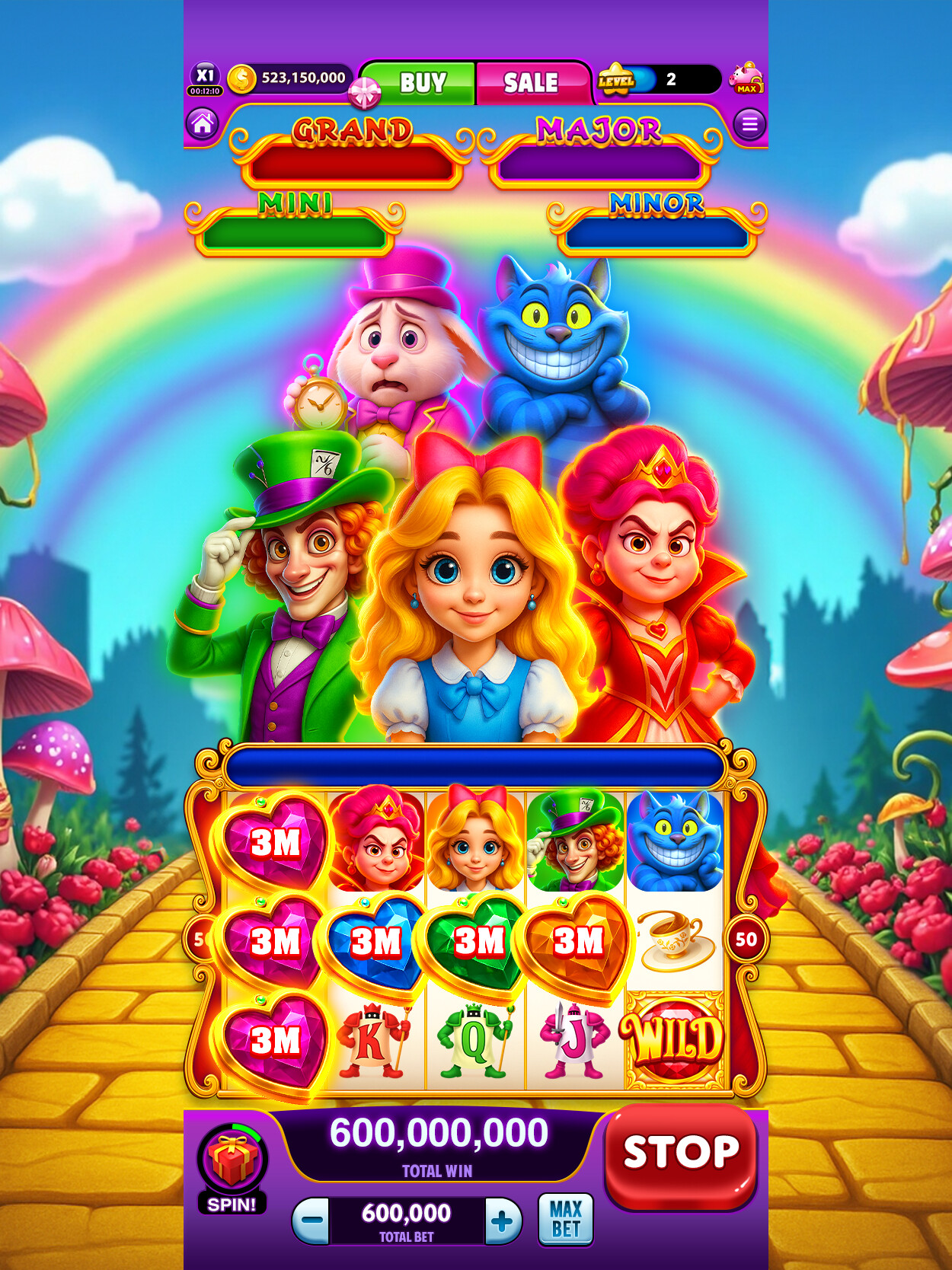 ArtStation - Alice in Magicland- AI Slots