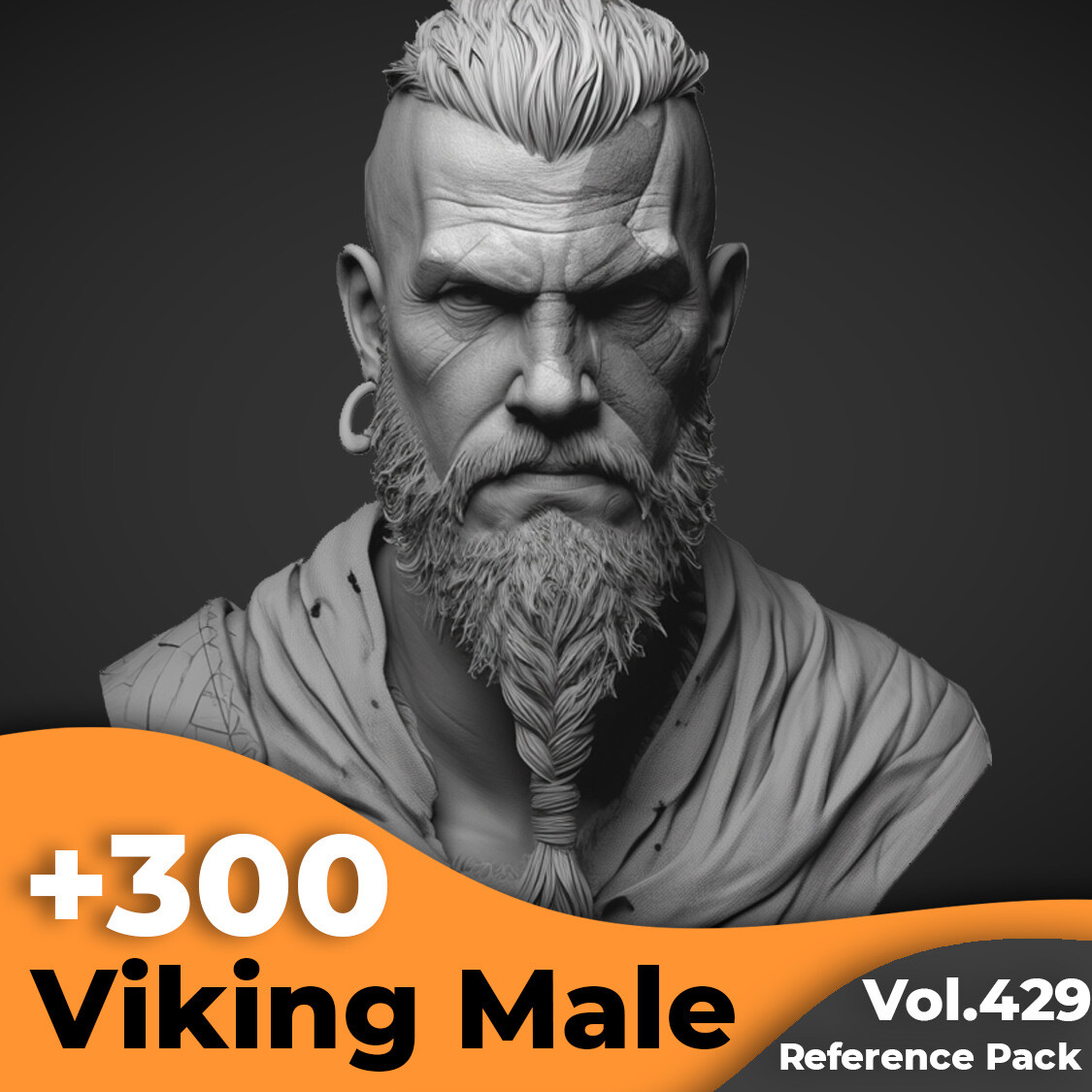 3D Head Sculpt References in 4K - Tika Art - Portfolio