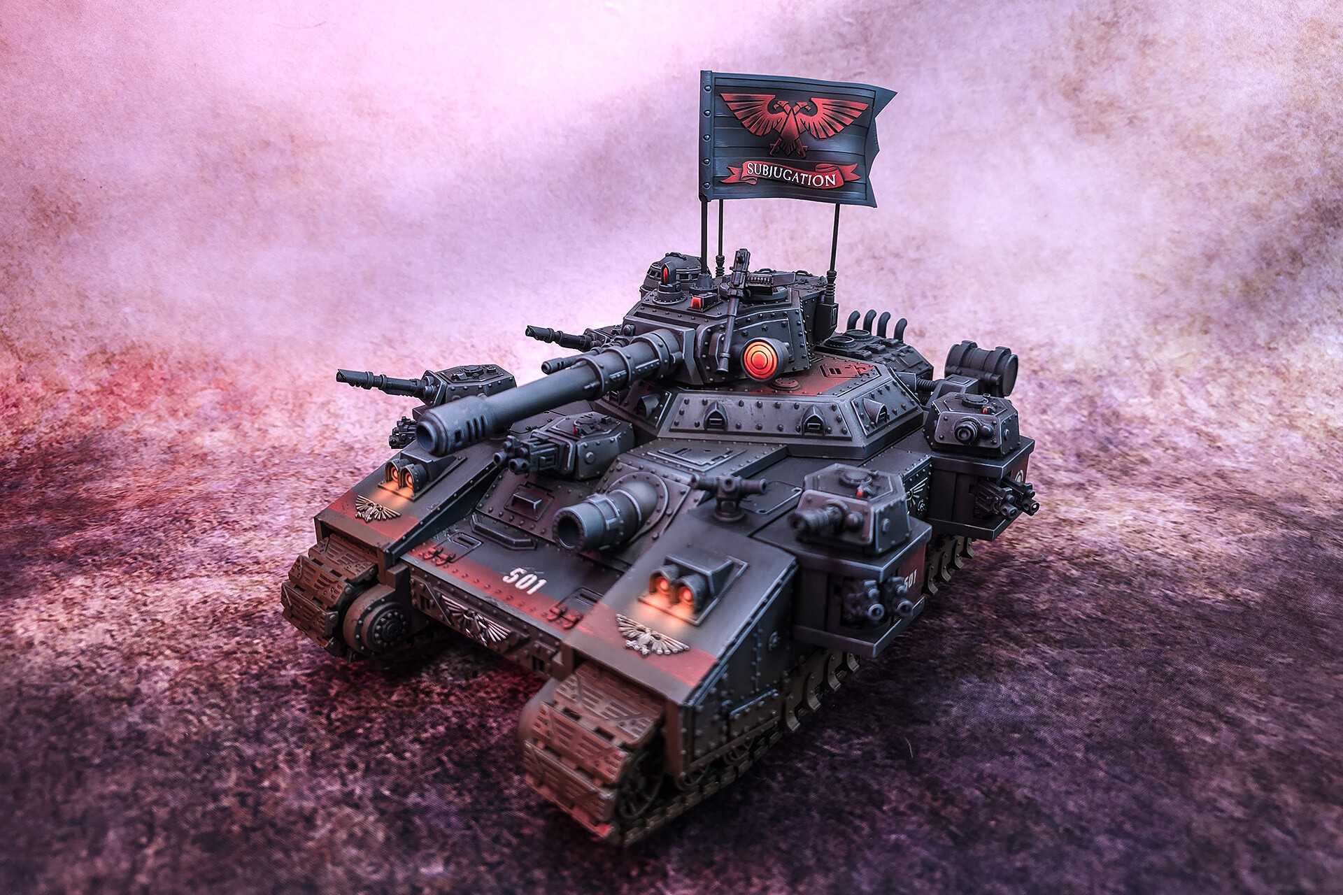 ArtStation - Warhammer 40K Octoblade Tank Flags