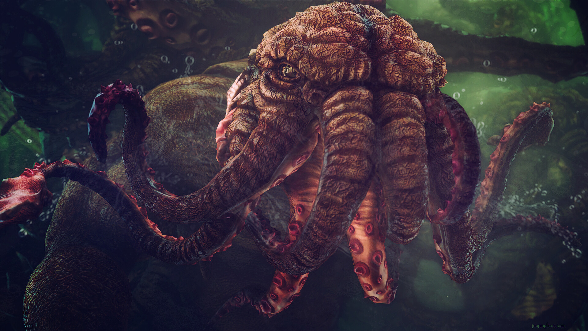 ArtStation - The Sleeper of R'lyeh