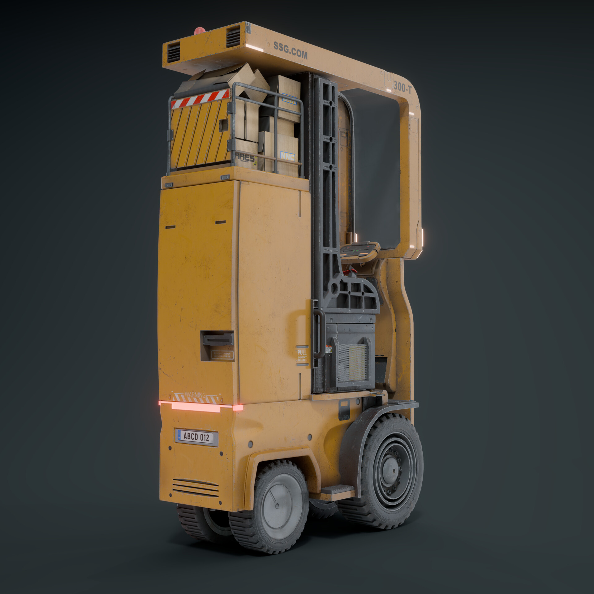 Robert Navarrete Moreno - T-300 Industrial Loader – Sci-Fi