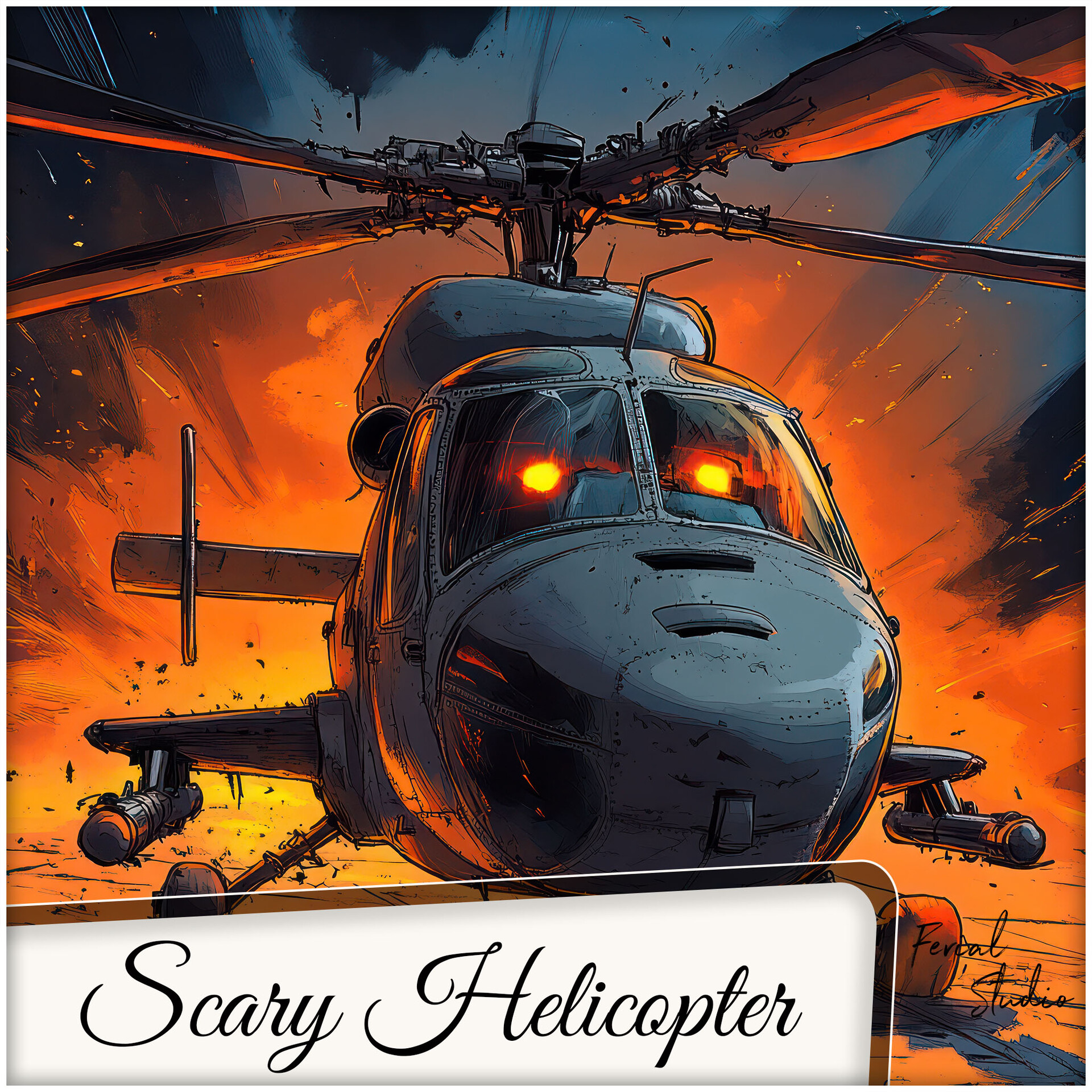ArtStation - 🔹200 Scary Helicopter Reference Image Pack v.5 |4K|