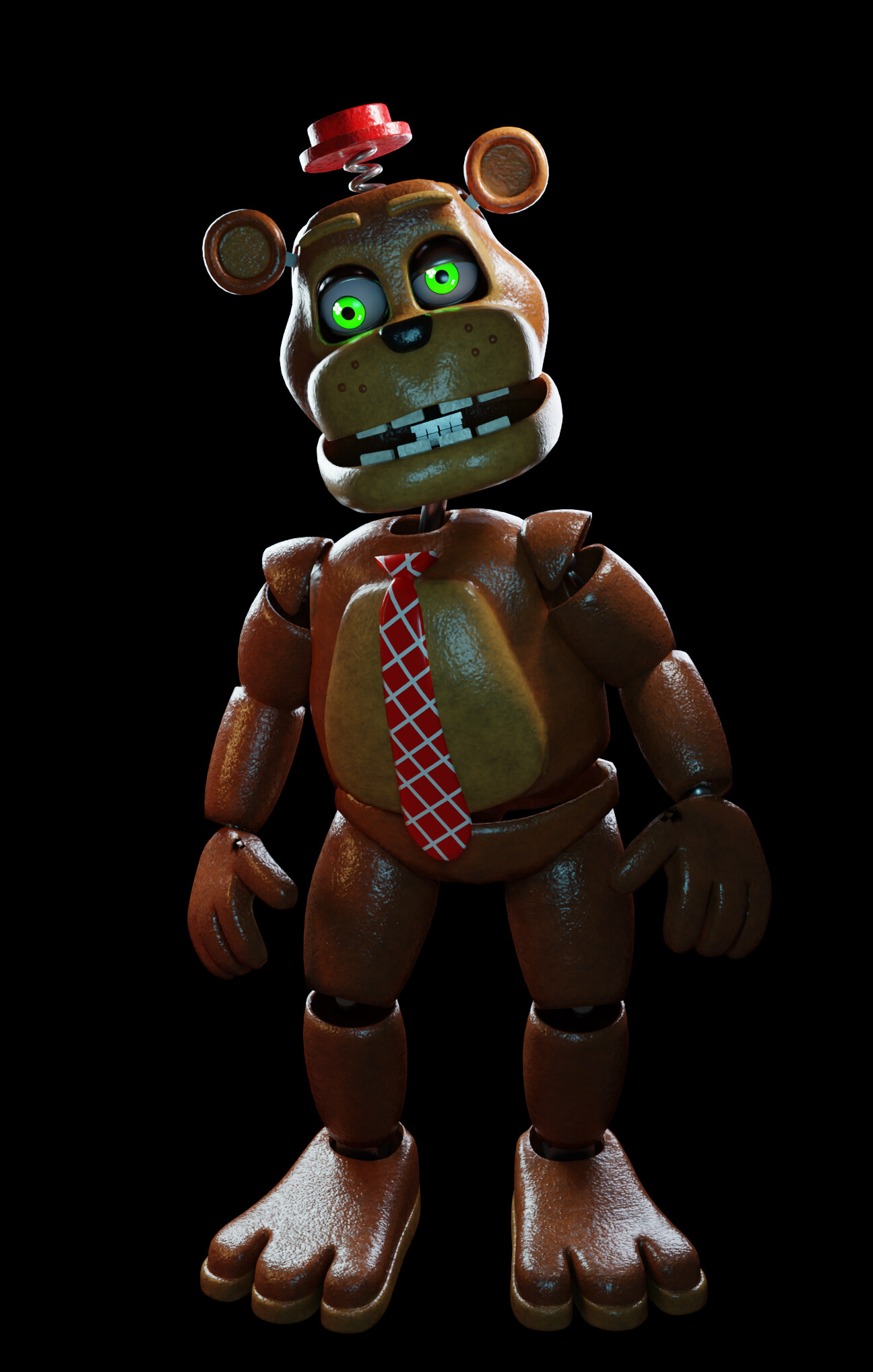 ArtStation - Fnaf AR - Neddbear Model by me