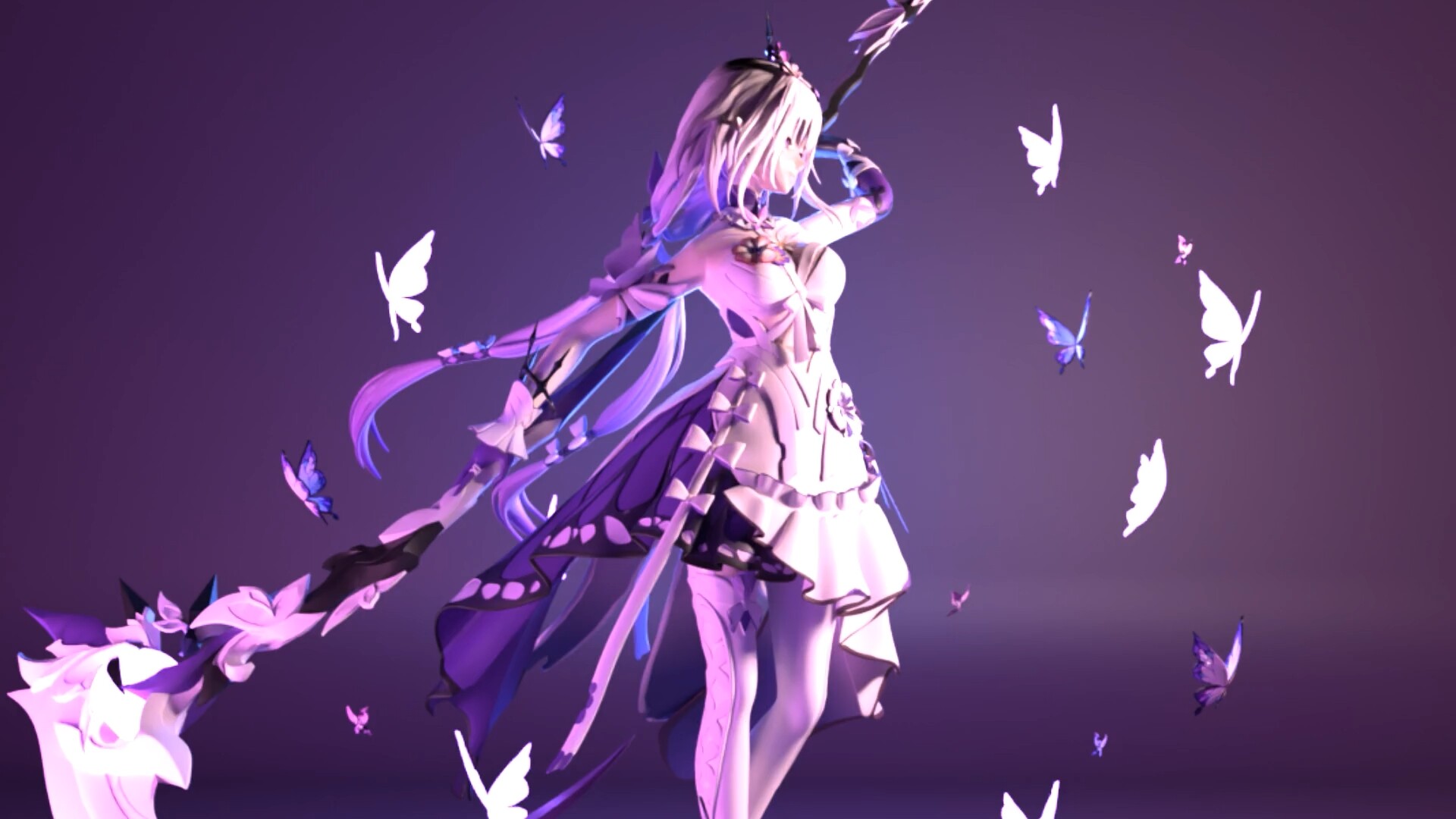 ArtStation - Castorice - Honkai Star Rail Game Figurine for 3D Printing