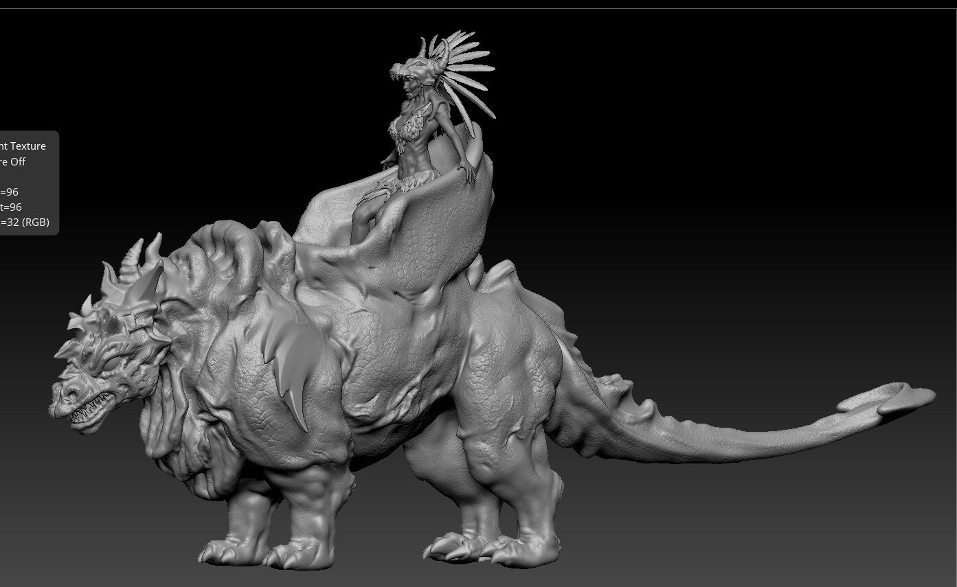 ArtStation - creature # 3D sculpture # 3D model