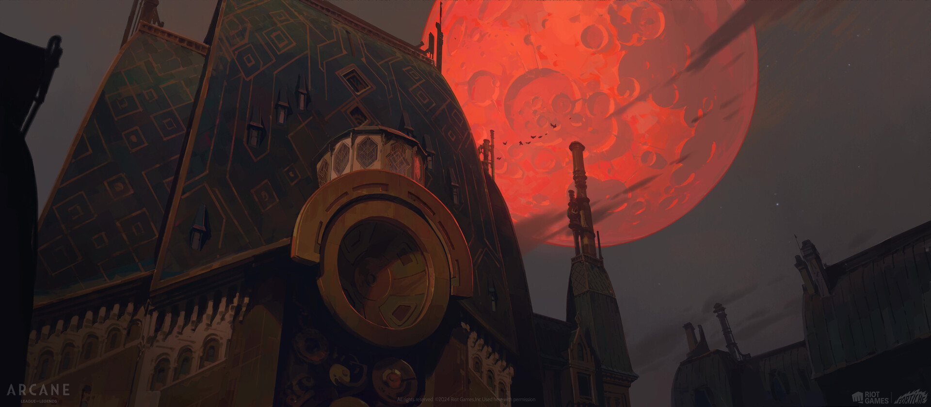 ArtStation - Arcane - S01E09 - red moon