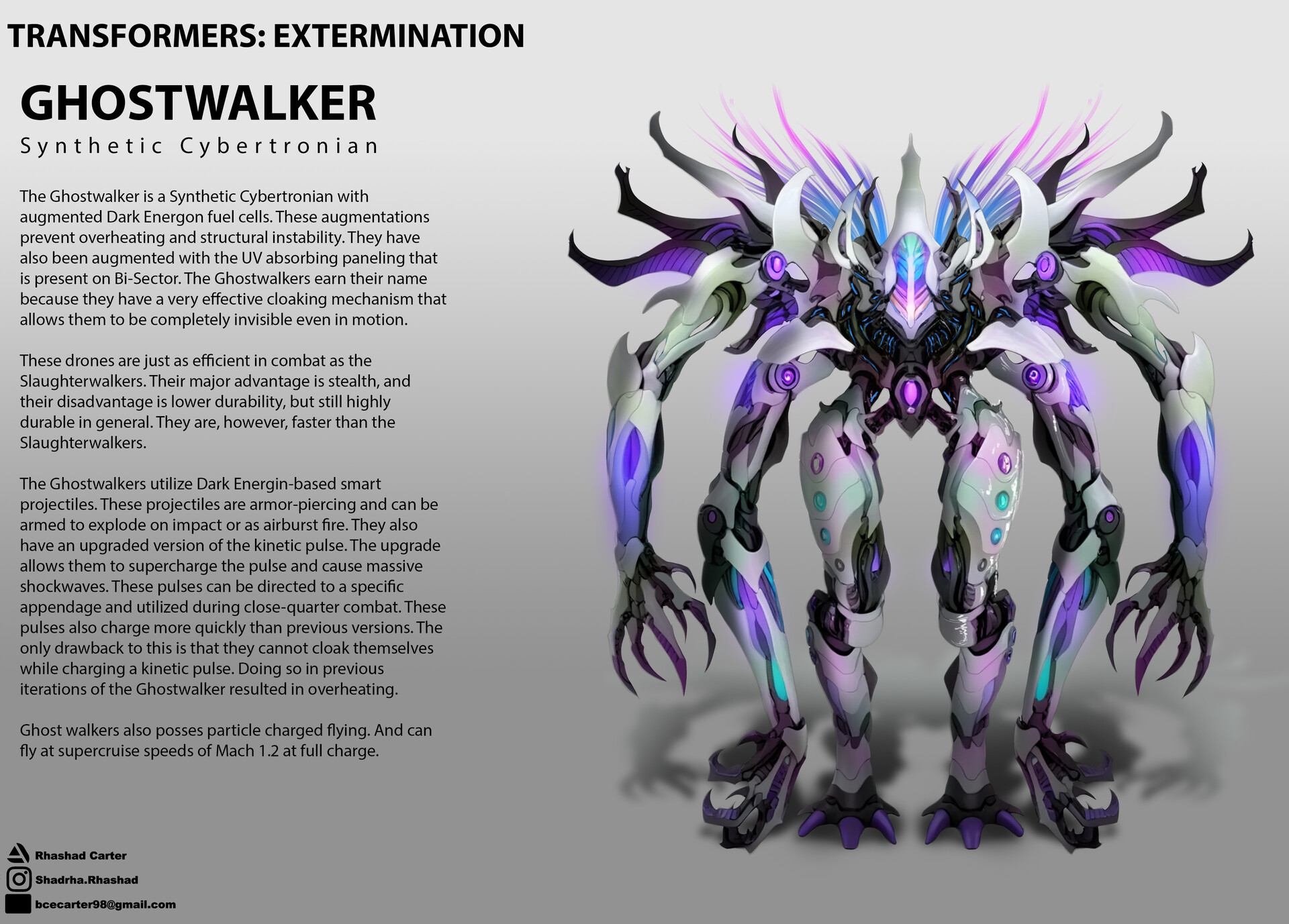 Rhashad Carter - GHOSTWALKER