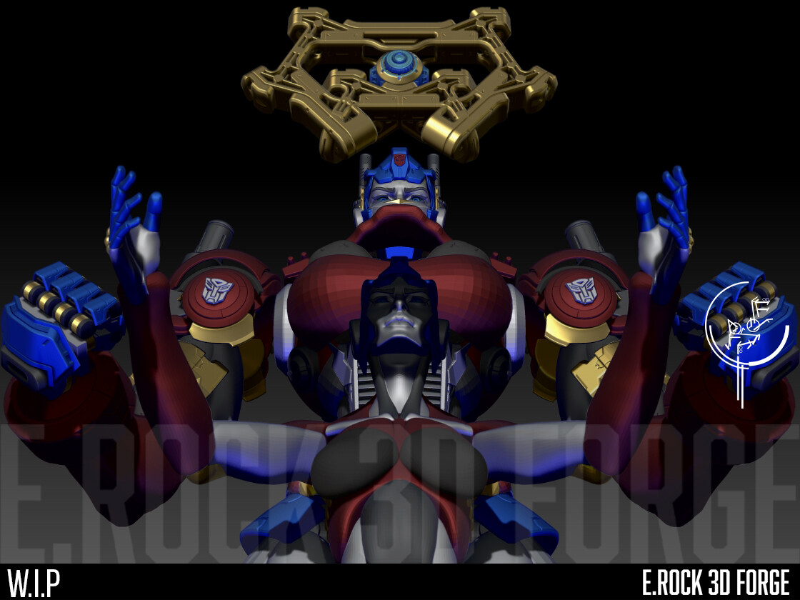 EROCK 3D FORGE - Mech Female II - New Upcoming