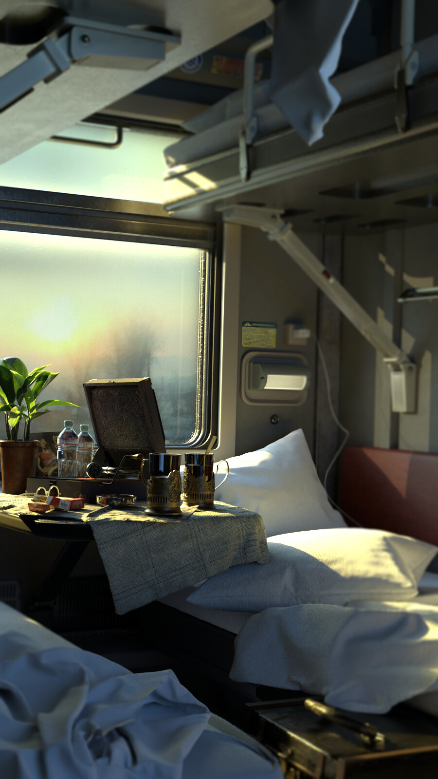 ArtStation - The Sleeper Train